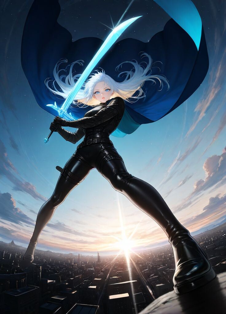 4K Anime Reference Art for Artists and Enthusiasts - 525 Swordplay Pose ...