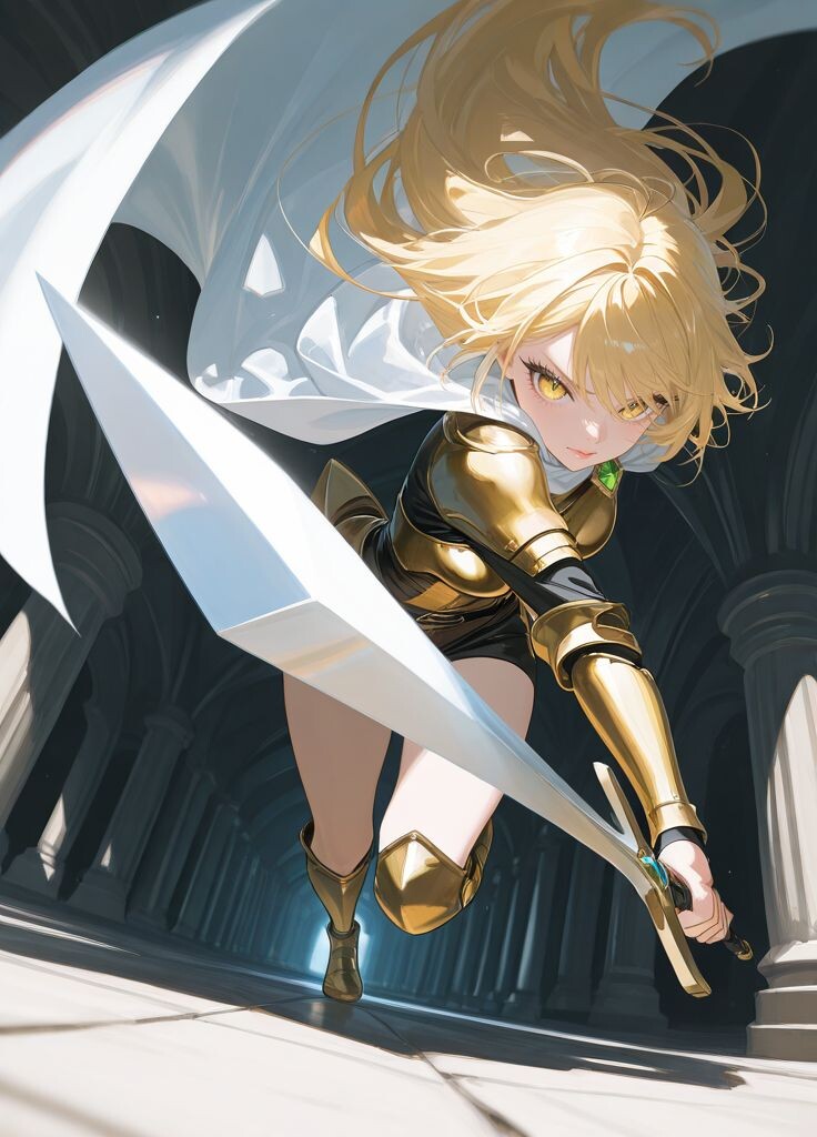 4K Anime Reference Art for Artists and Enthusiasts - 525 Swordplay Pose ...