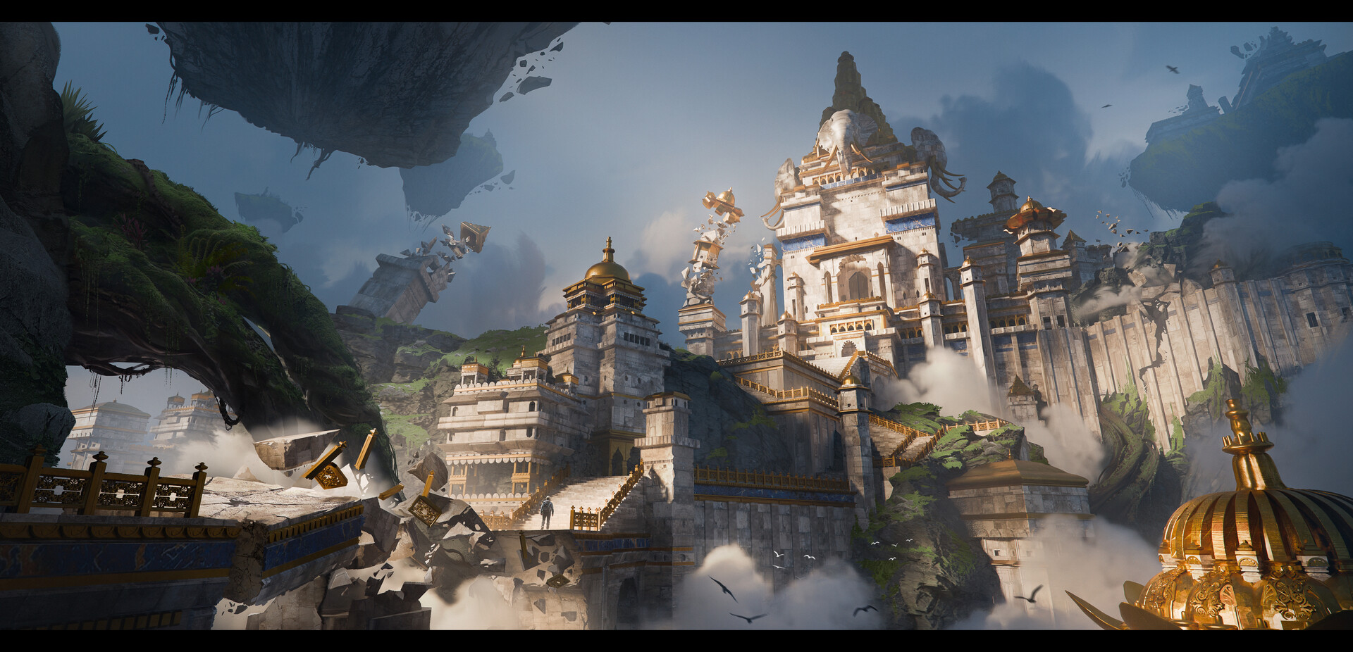 ArtStation - Amravati - Indra's palace