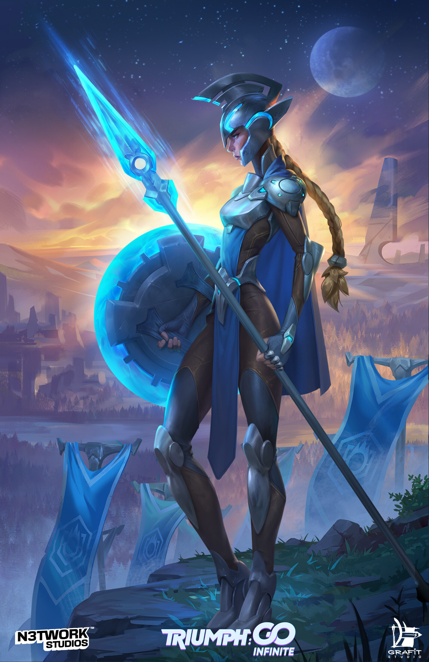 Grafit Studio - Triumph: GO Infinite – Character Illustrations