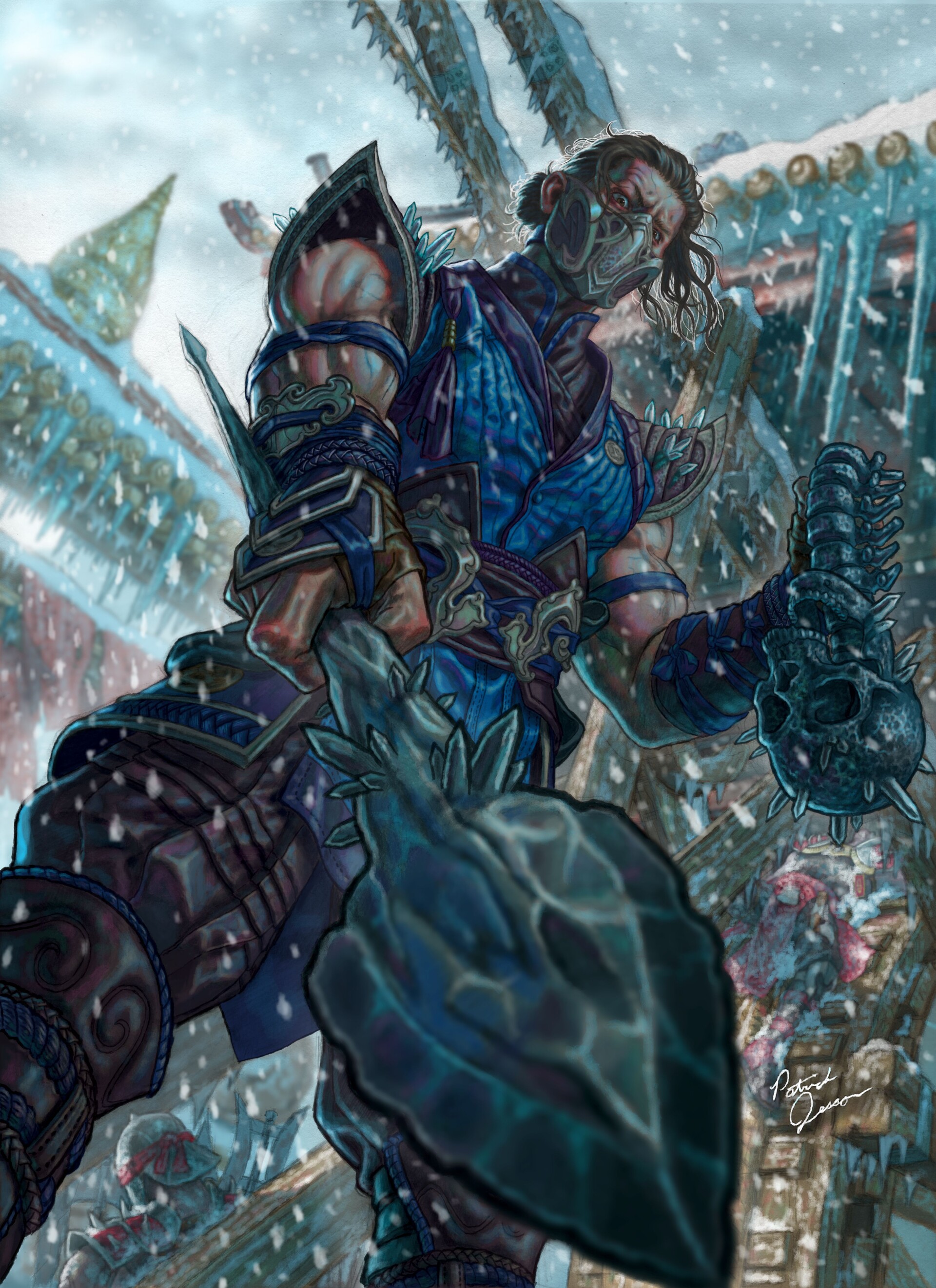 ArtStation - Sub-Zero (with background)