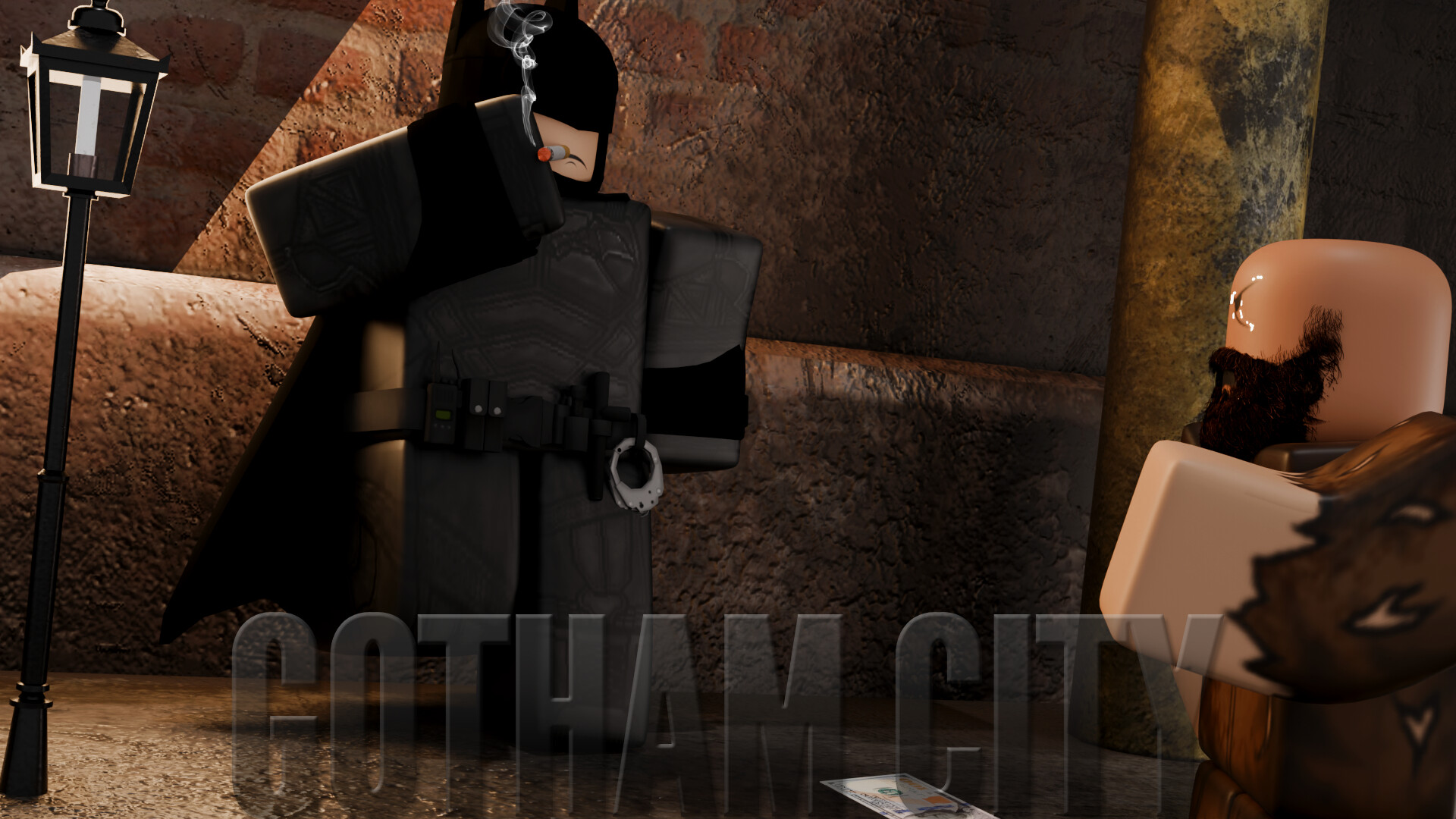 ArtStation - Avg day in Gotham City.