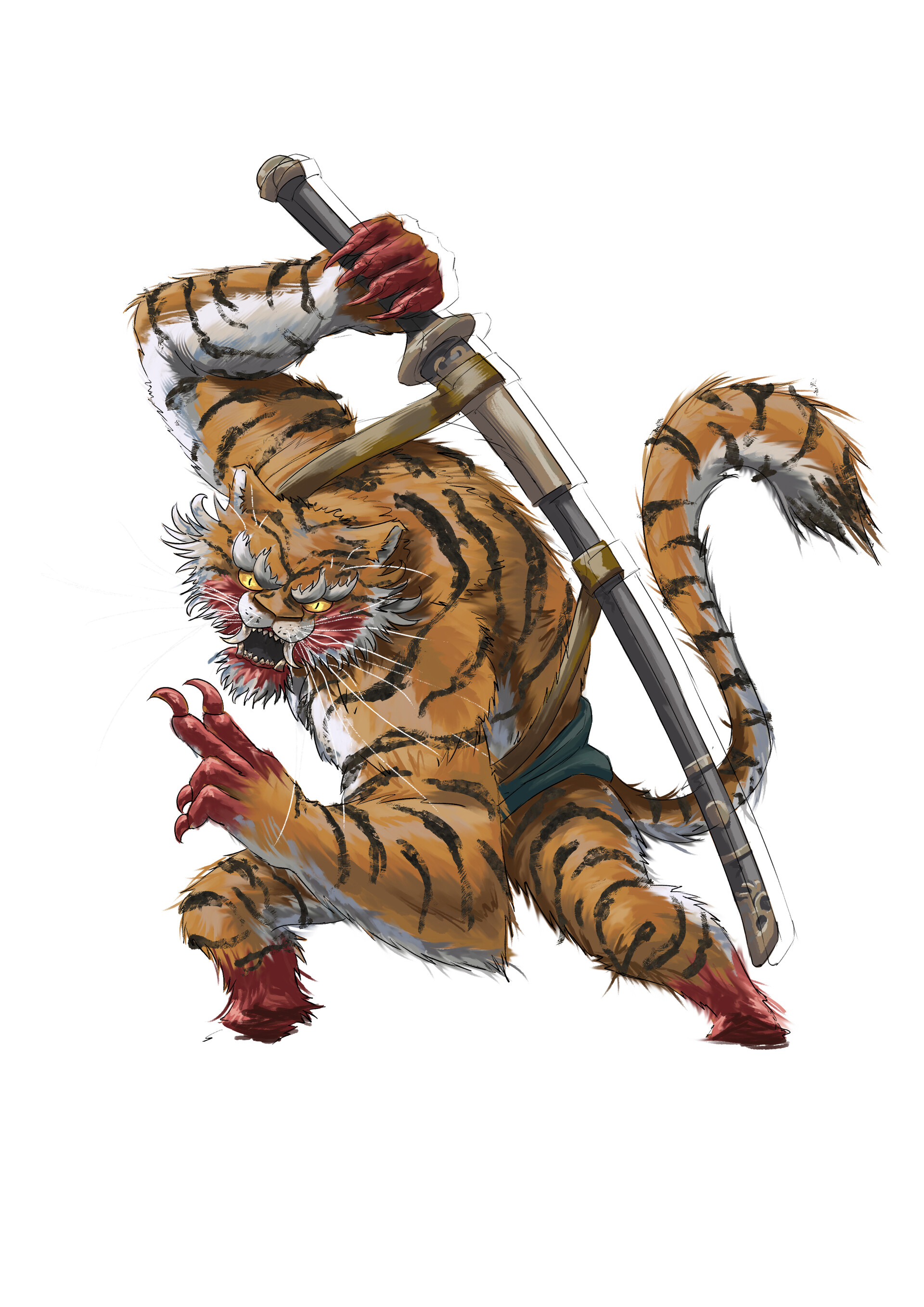 Luke Magwaza - Tiger Vanguard Fan Art
