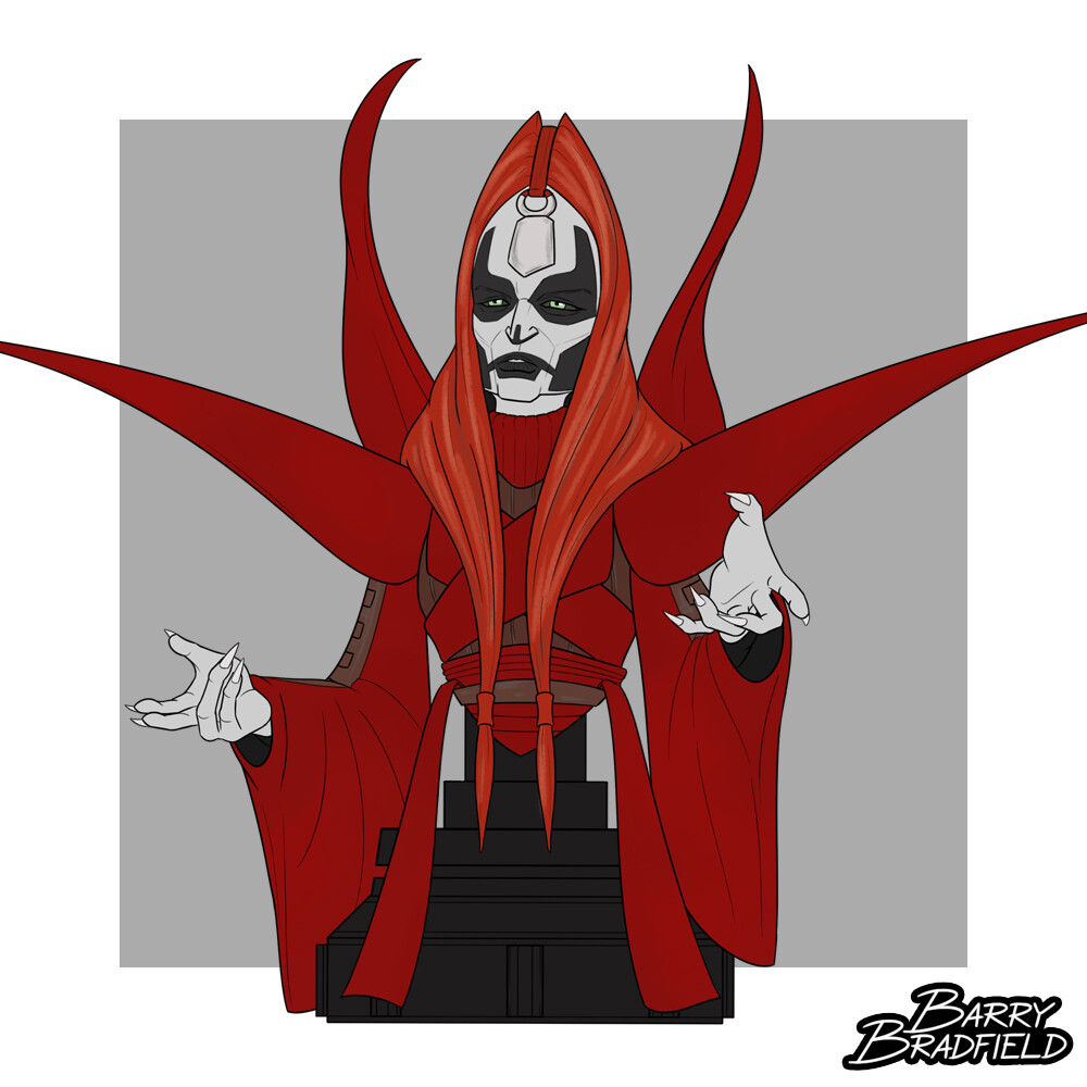 ArtStation - Mother Talzin 1/7 Scale Bust - Star Wars The Clone Wars