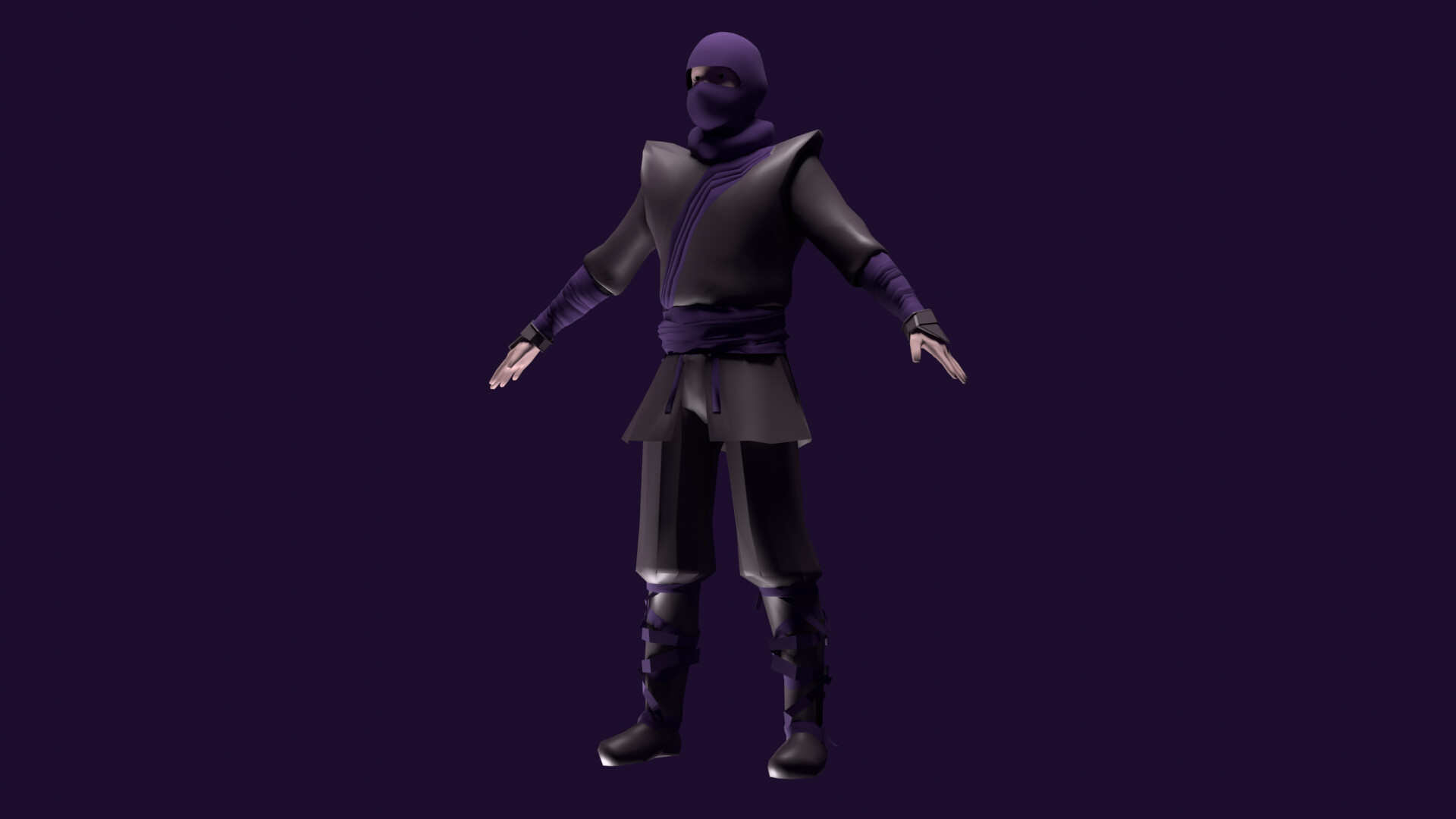 ArtStation - Purple Ninja