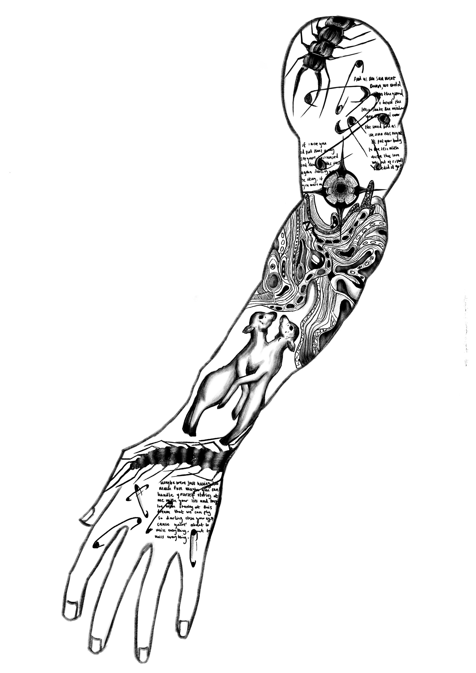 ArtStation - tattoo design sleeve!