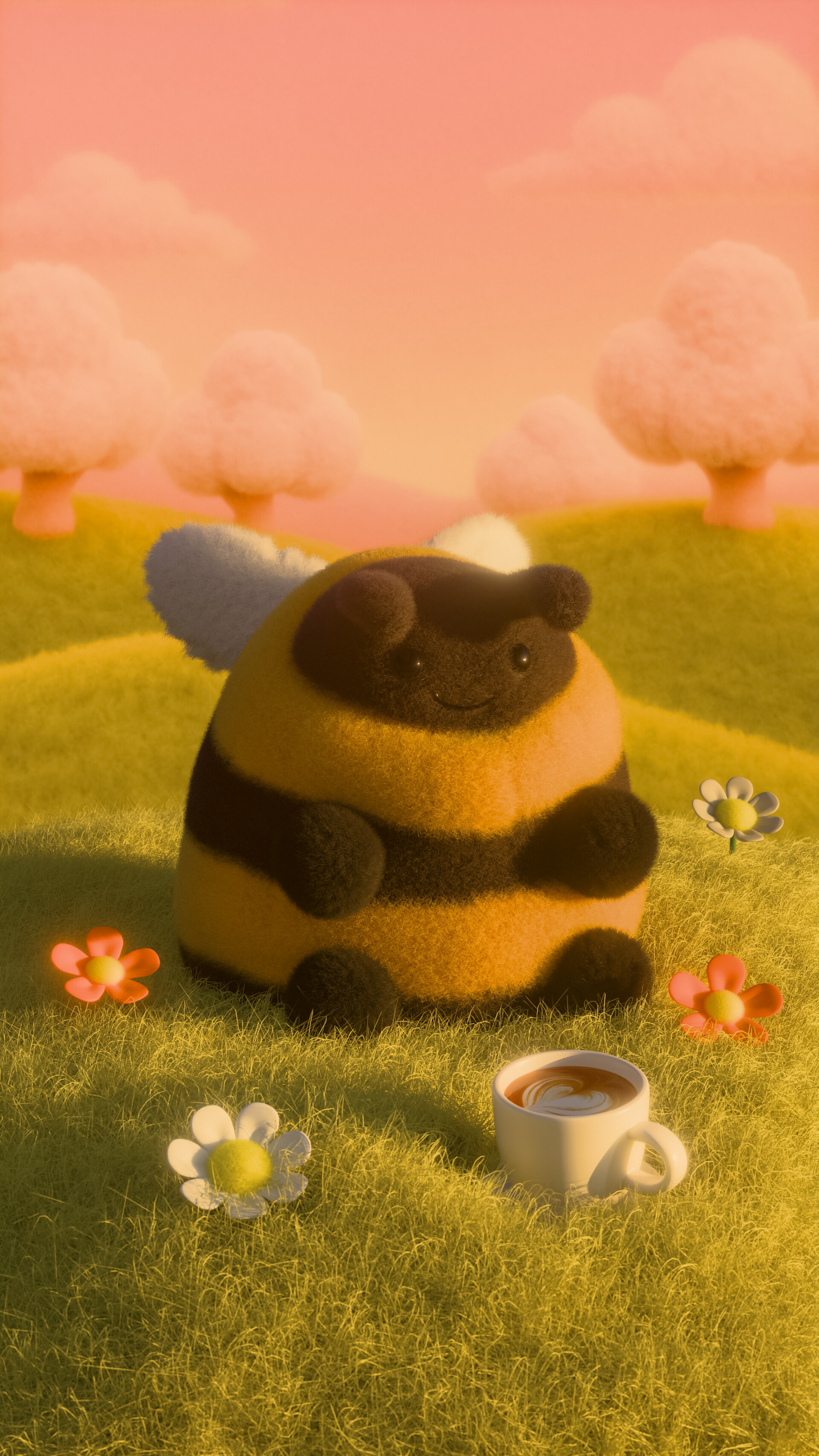 ArtStation - Fat Bee