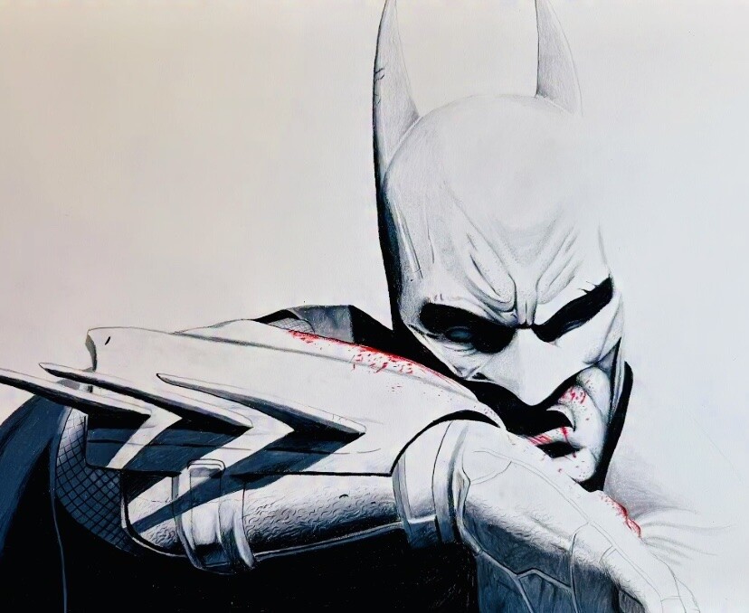 ArtStation - Batman Arkham City drawing