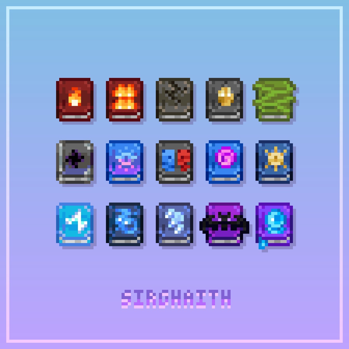 ArtStation - Magical Spell Books