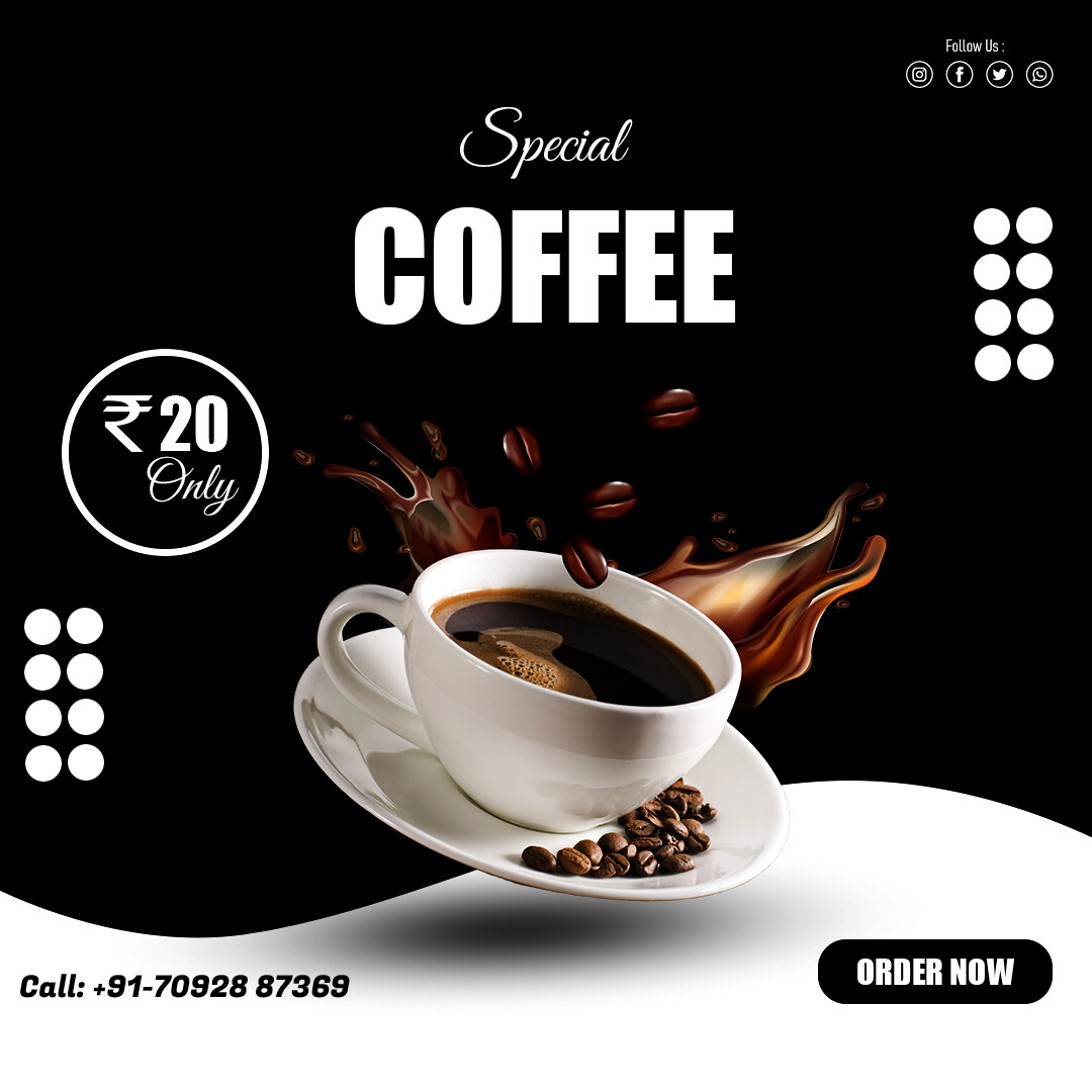 ArtStation - Coffee poster design