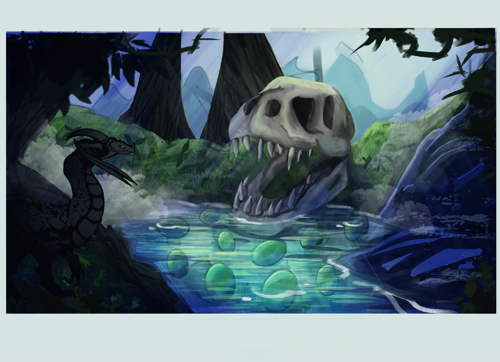 ArtStation - Compo environnement creatures