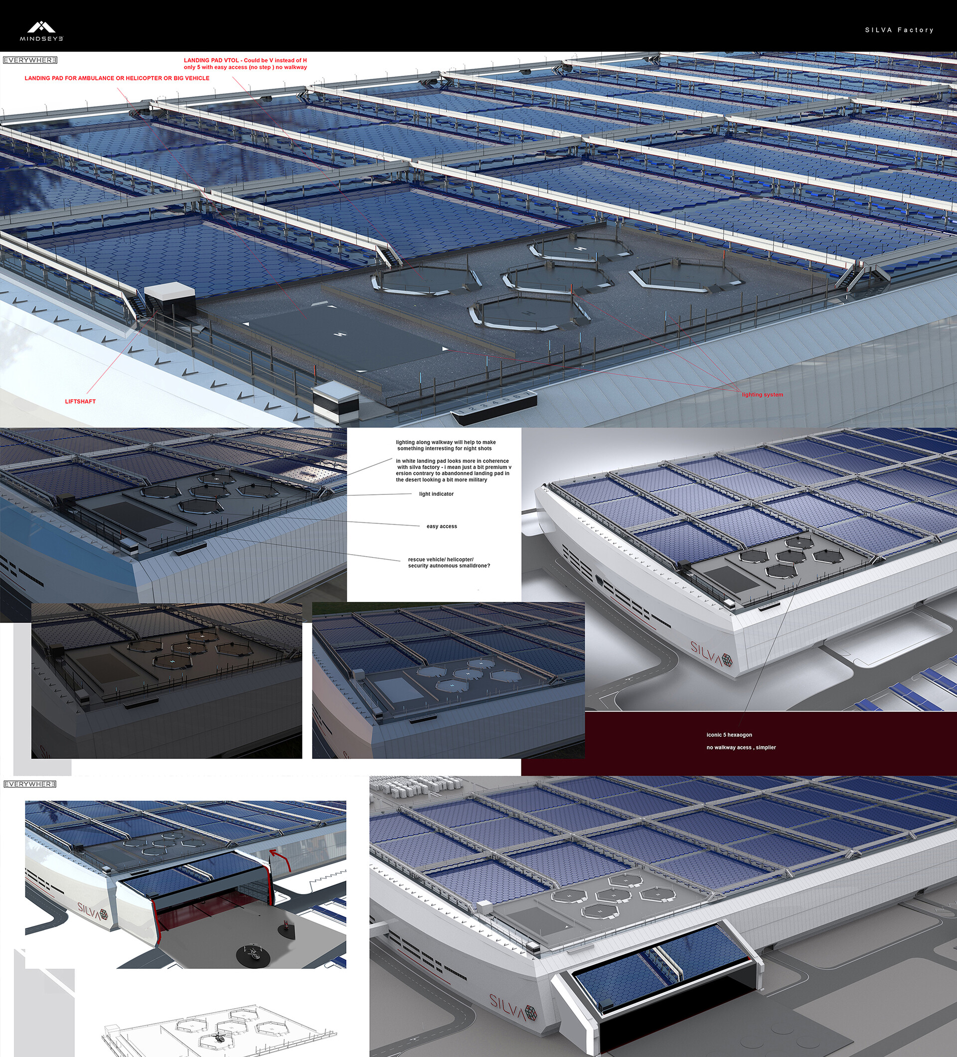 ArtStation - Mindeyes - Silva Factory - Exterior