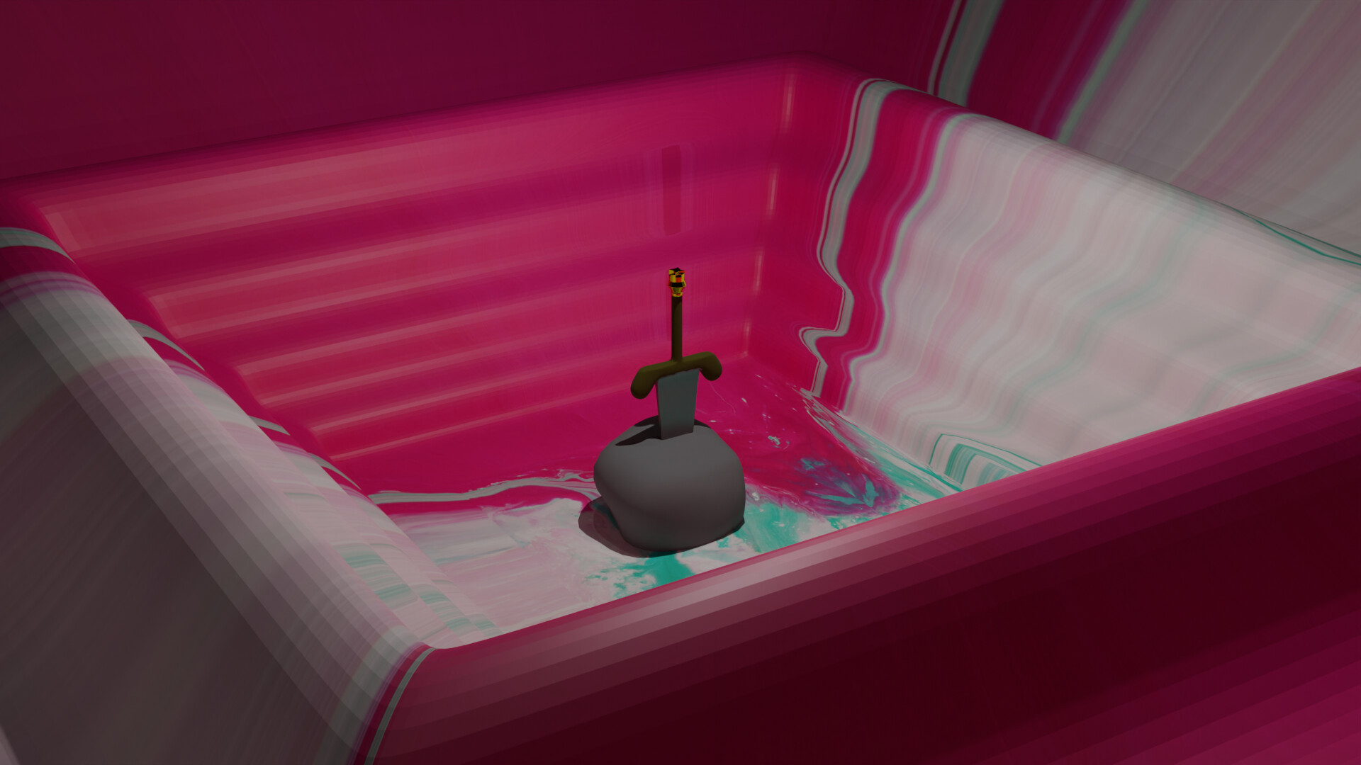 ArtStation - Sword Scene