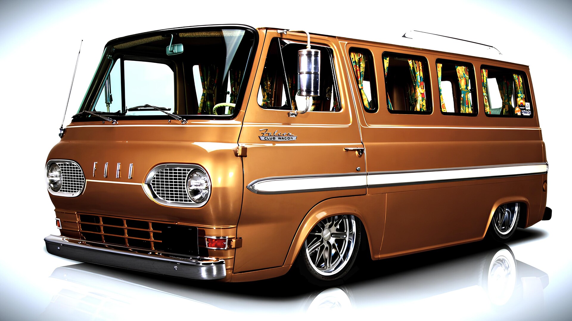 ArtStation - FORD FALCON ECONOLINE 1965