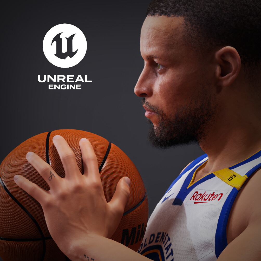 ArtStation - STEPHEN CURRY - fully rigged METAHUMAN 3D character