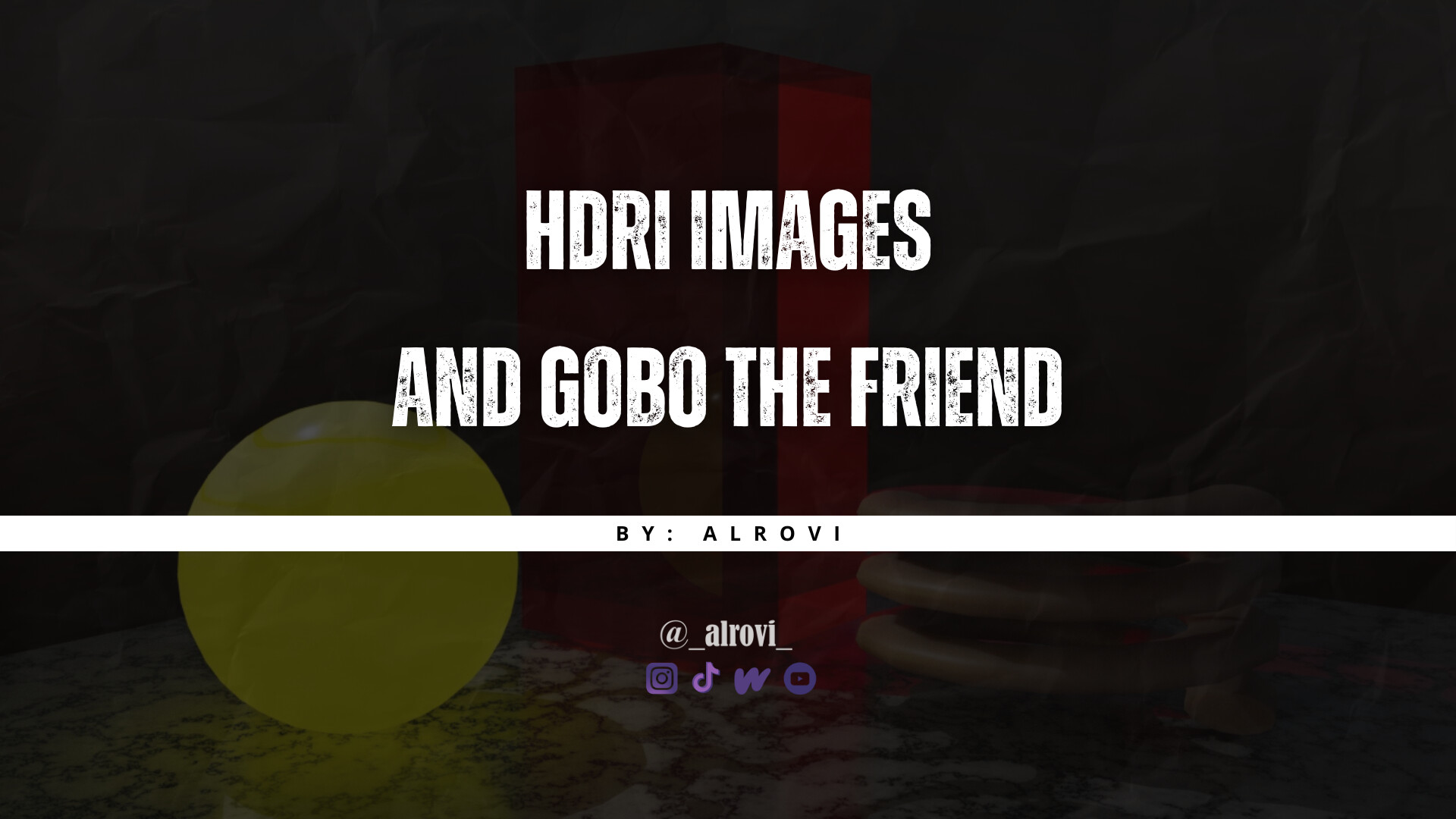 ArtStation - hdri images and gobo the friend