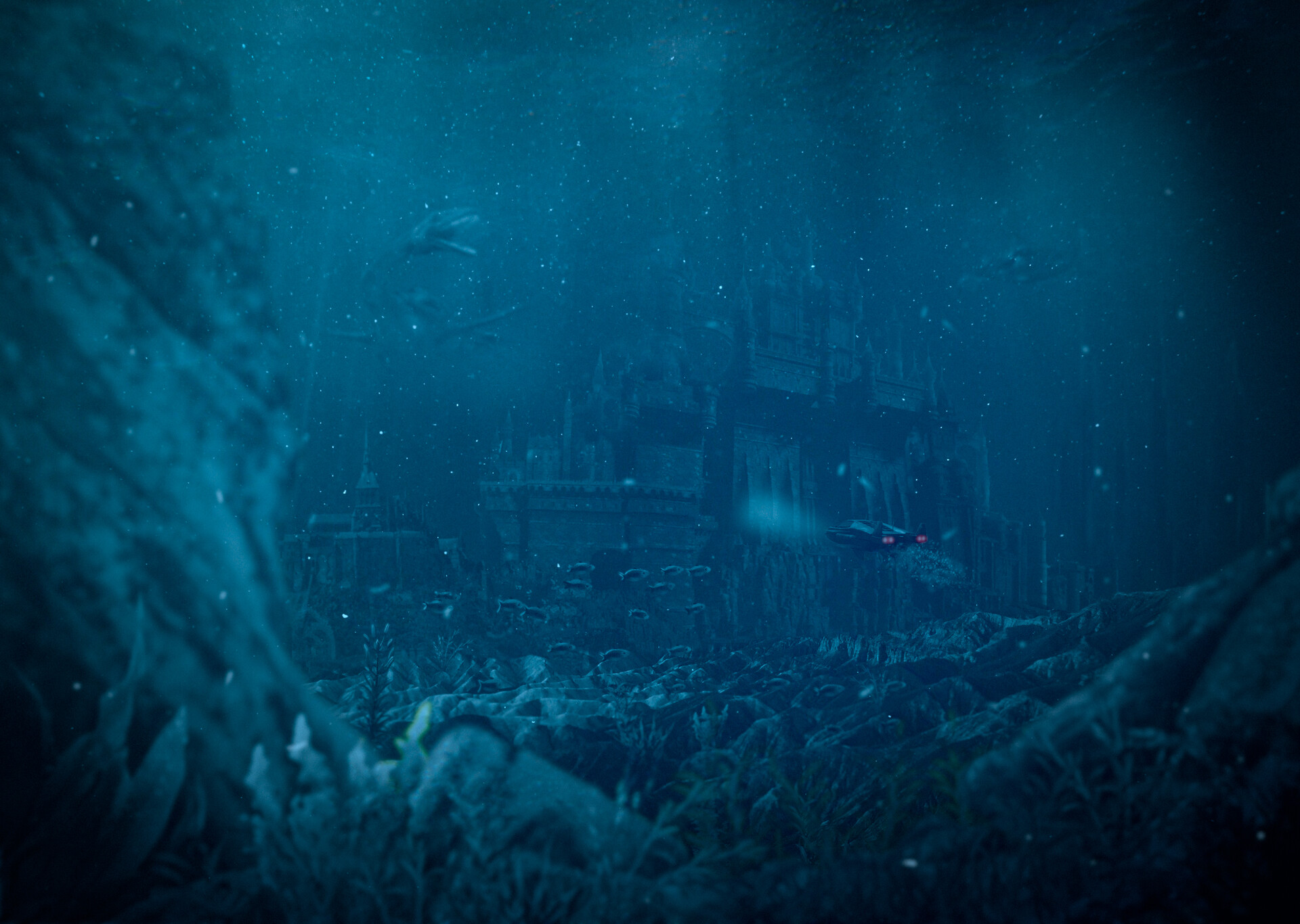 ArtStation - Underwater City