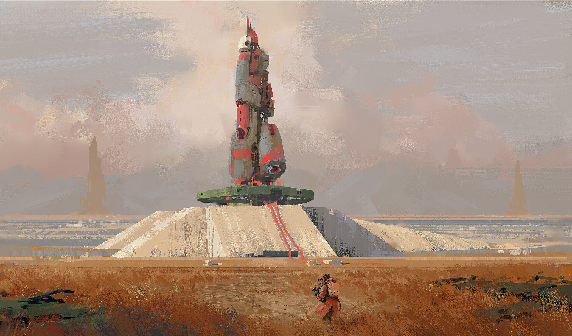ArtStation - Rusty Launch site