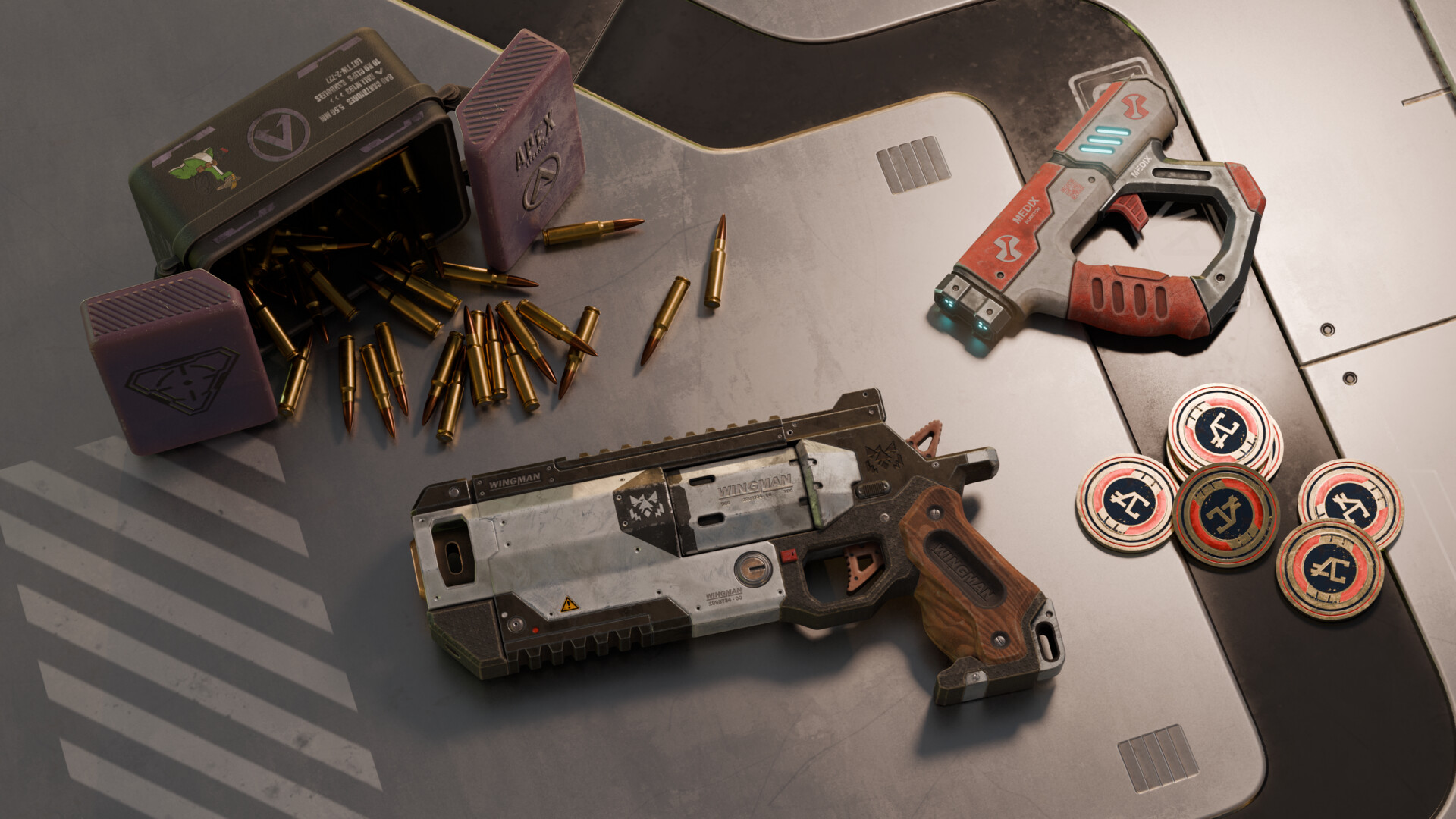 ArtStation - Wingman Revolver - Apex Legends Fan Art