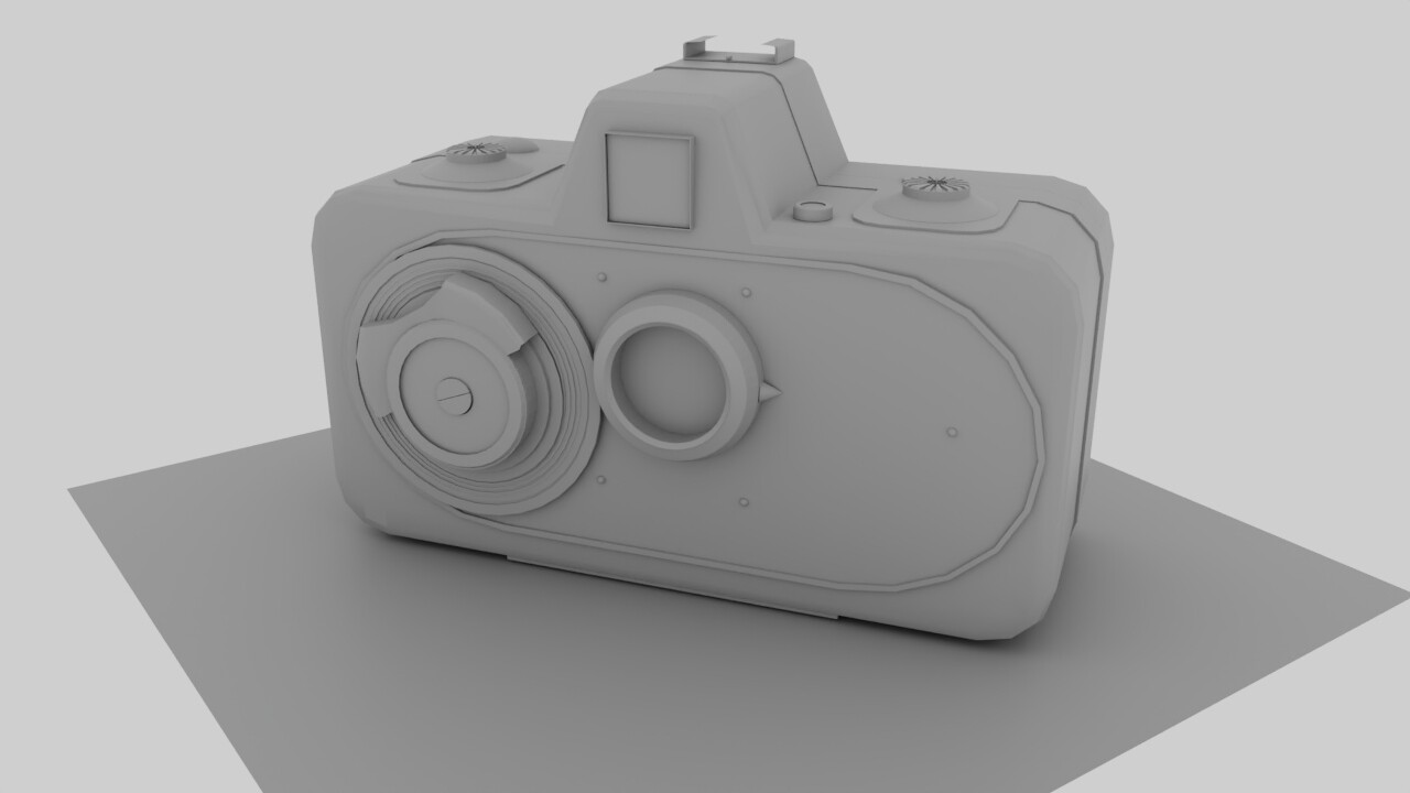 ArtStation - Camera 3D Model