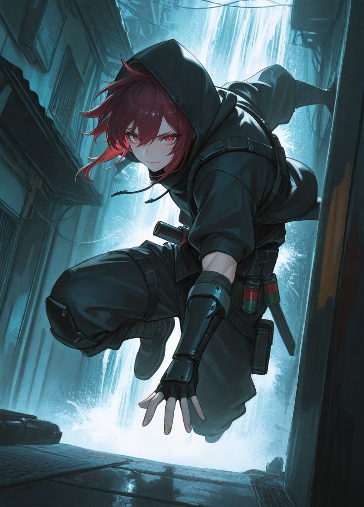 4K Anime Reference Art for Artists and Enthusiasts - 525 Neon Shadow ...