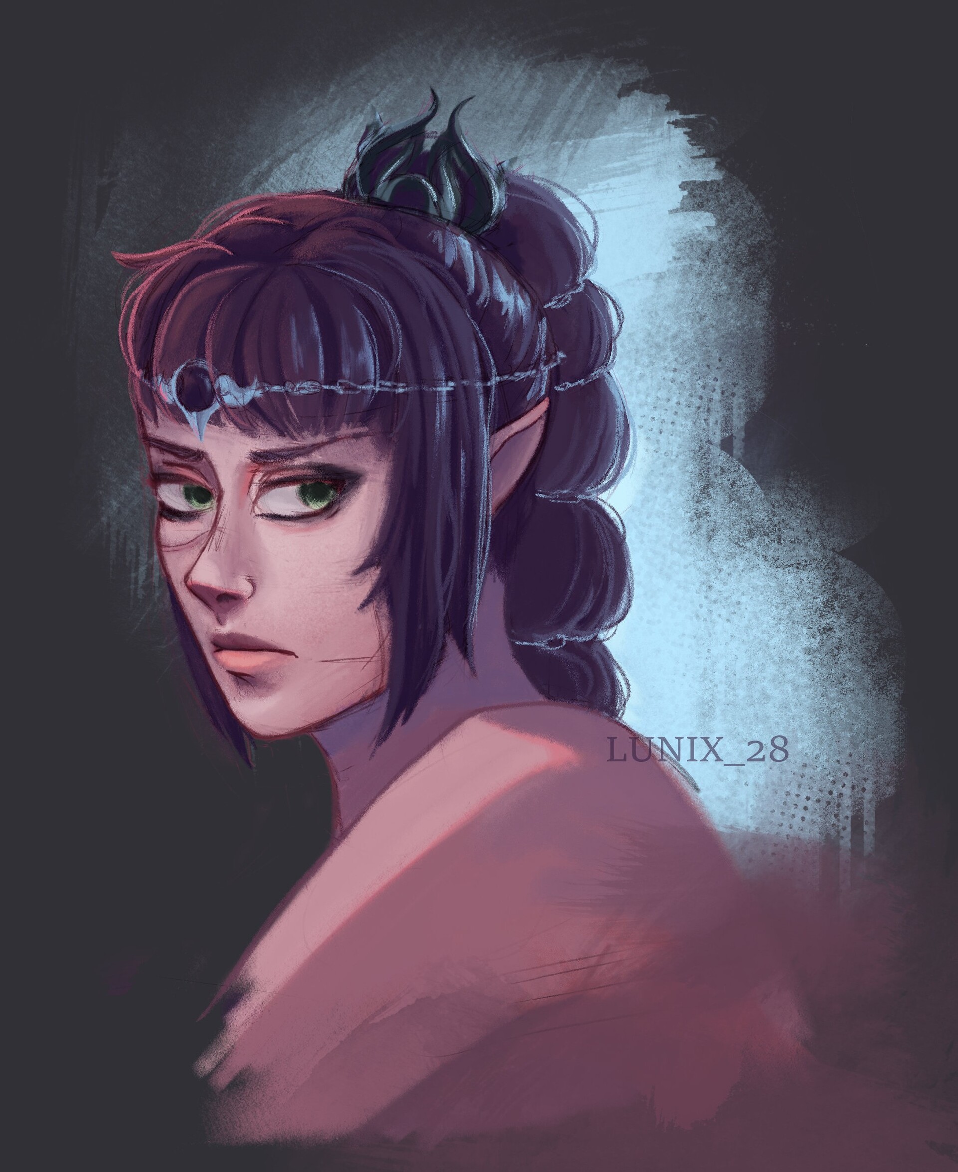 ArtStation - Shadowheart portrait