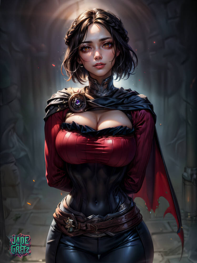 ArtStation - Serana: Whispers of the Past by Jade Gretz