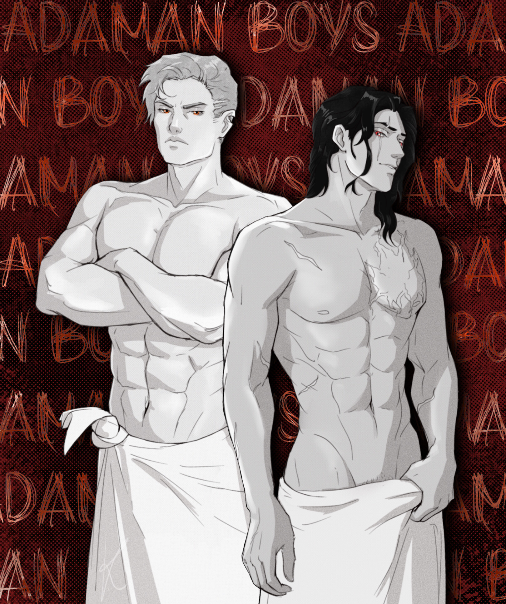 ArtStation - Moran and Seiya, from EUVUO