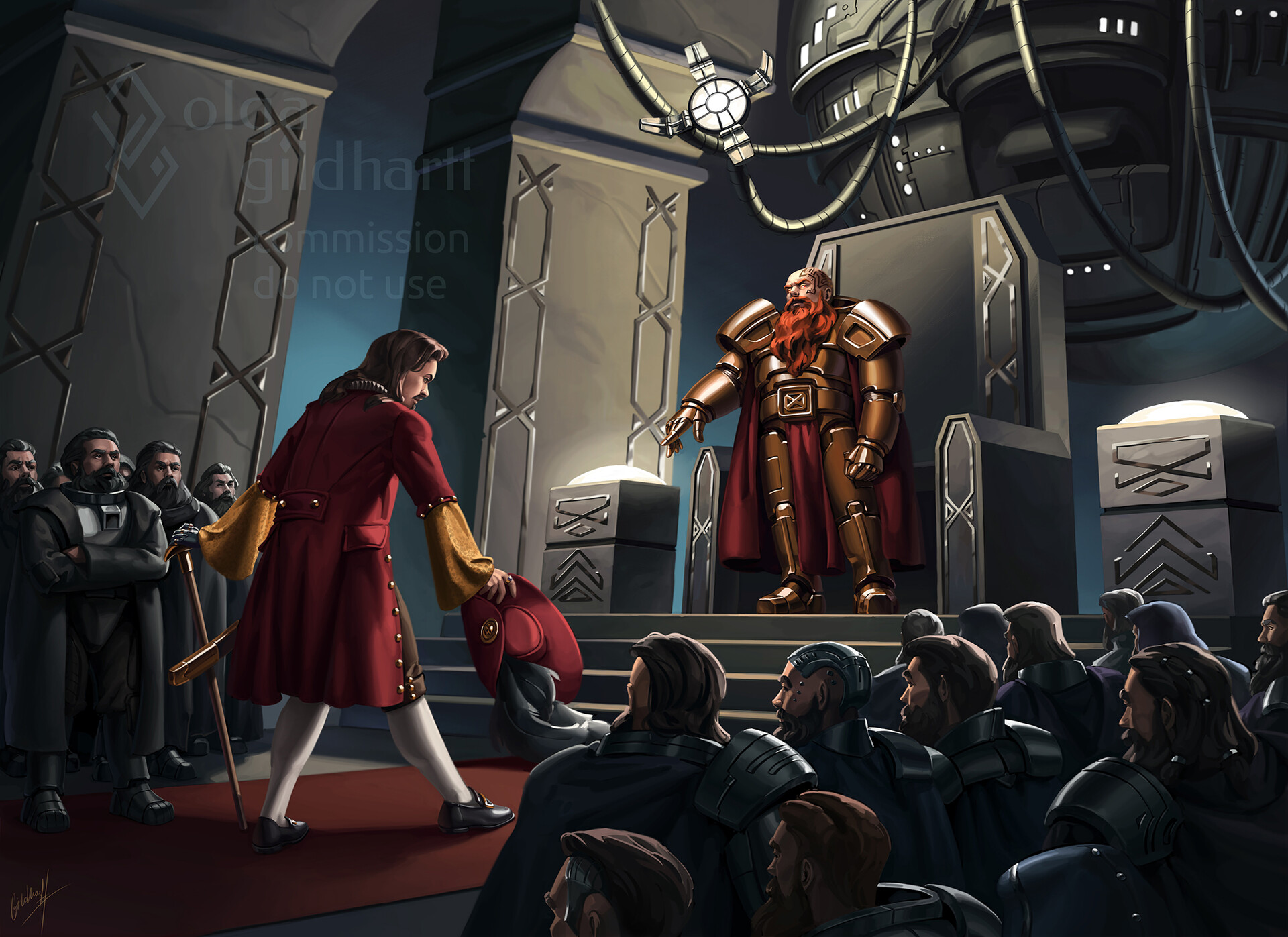 ArtStation - Dwarven Throne Room