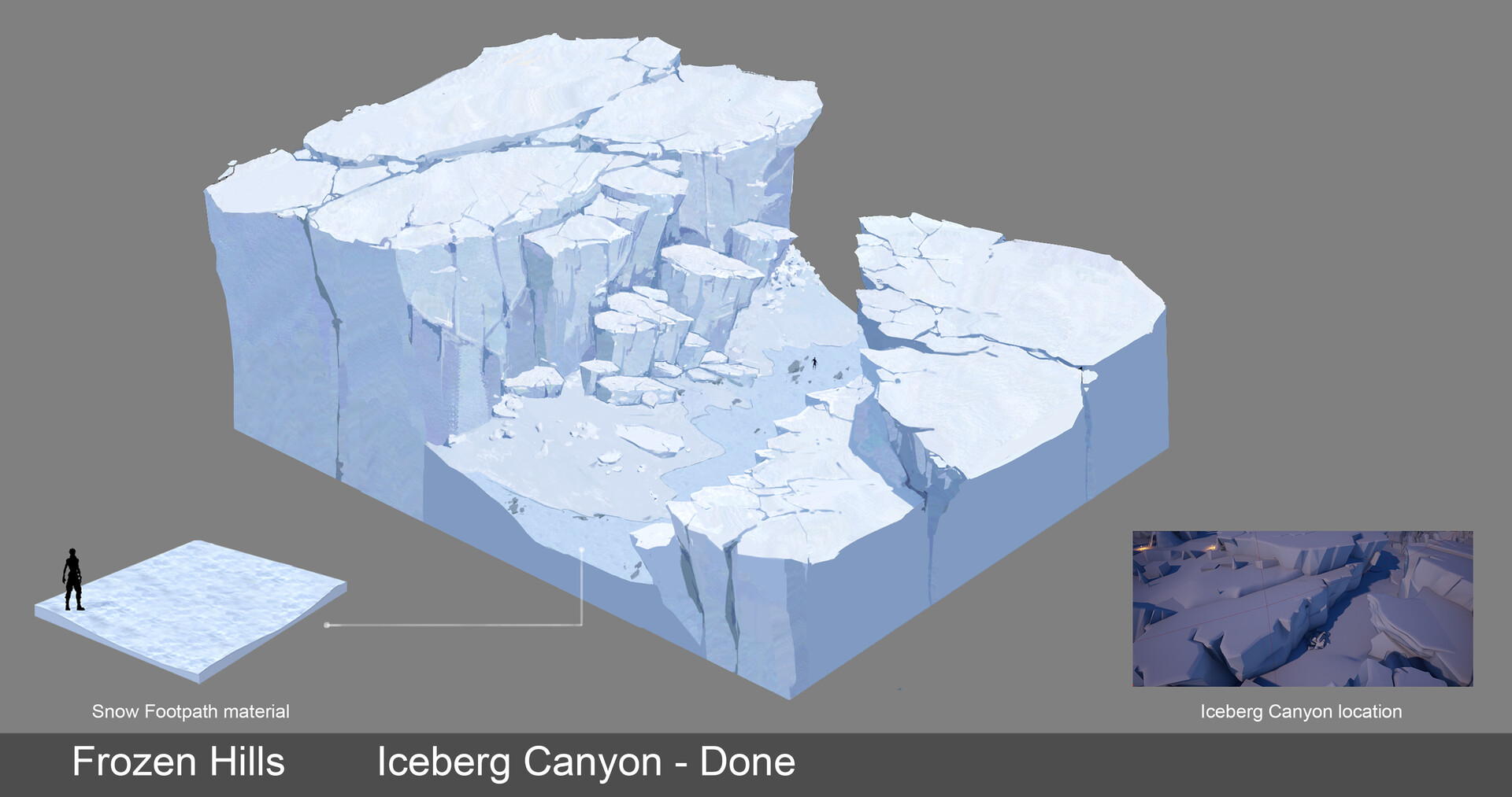 ArtStation - Materials concepts for the Frozen Biome