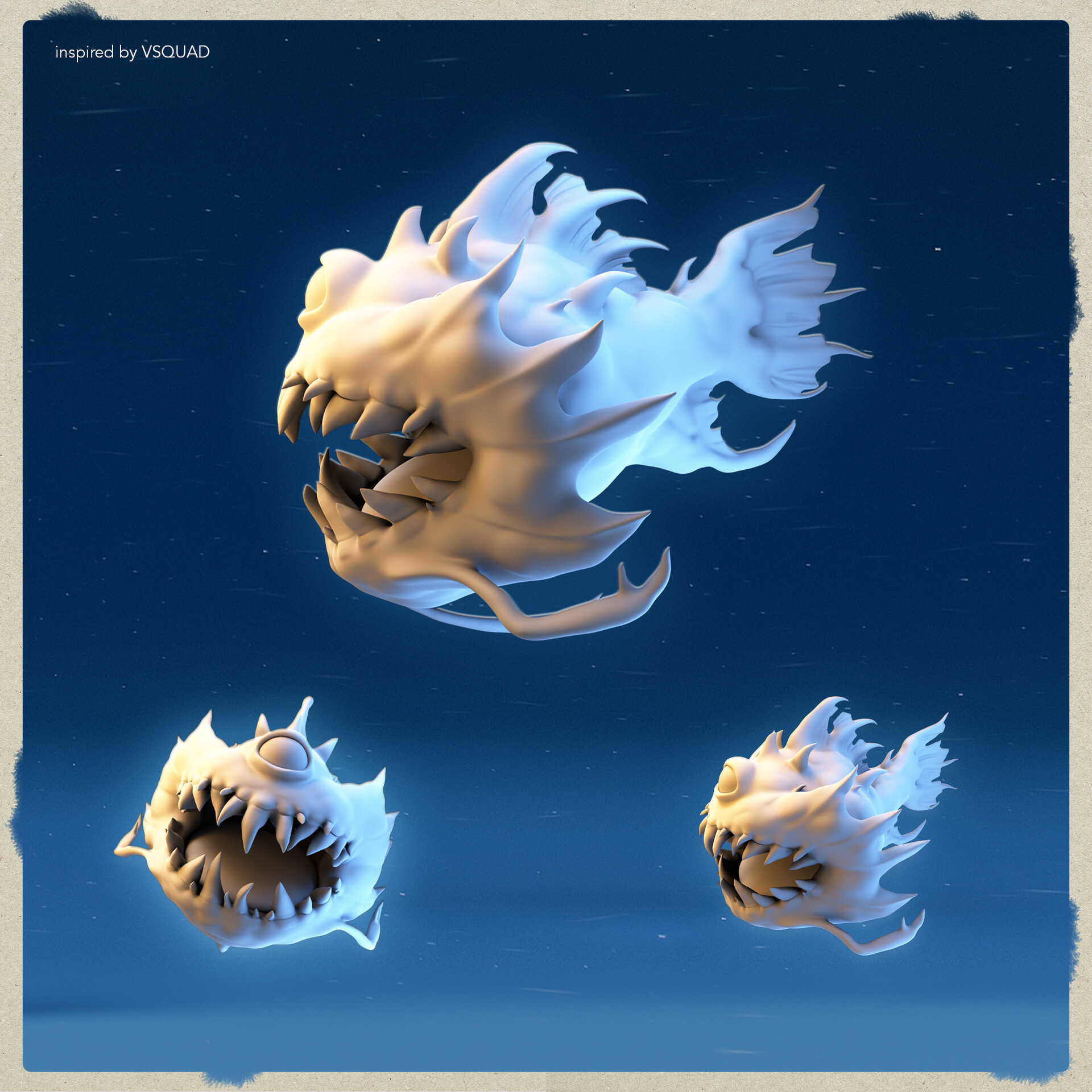 ArtStation - Stylized Fish
