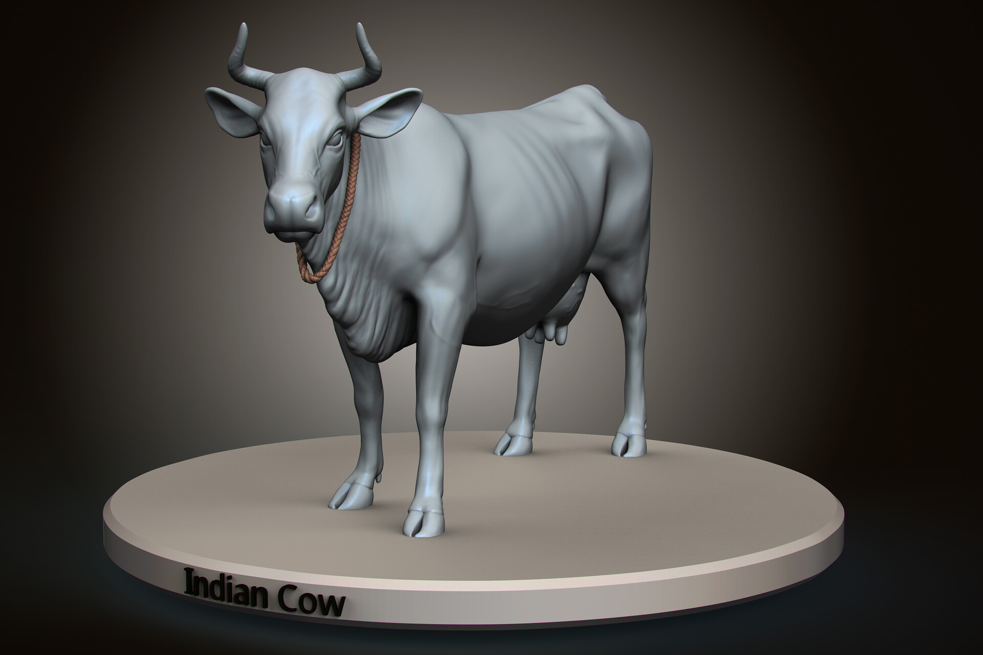 ArtStation - Indian cow