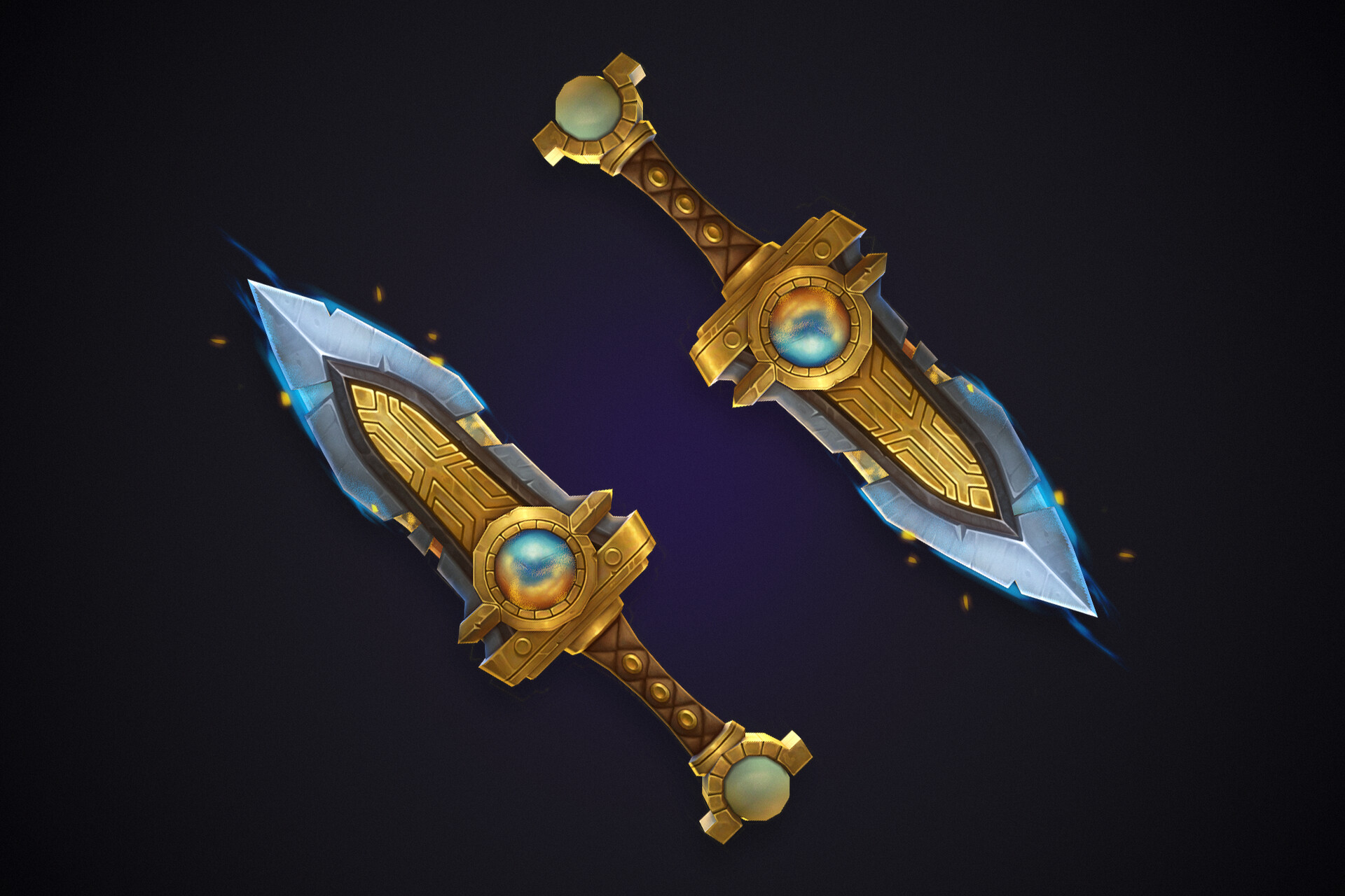 ArtStation - Handpainted Dagger-World of Warcraft Fan Art