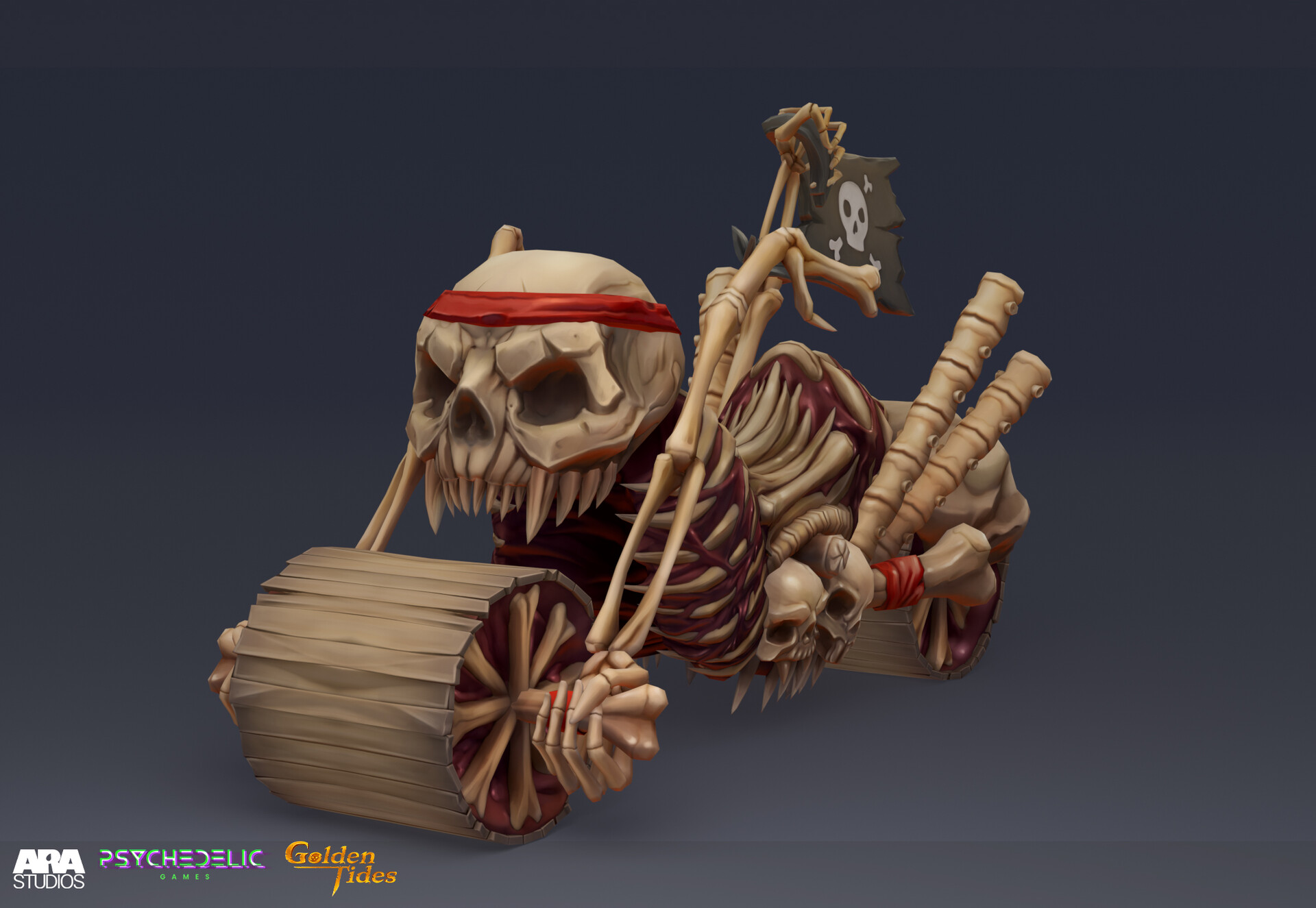 ArtStation - Bone_bike