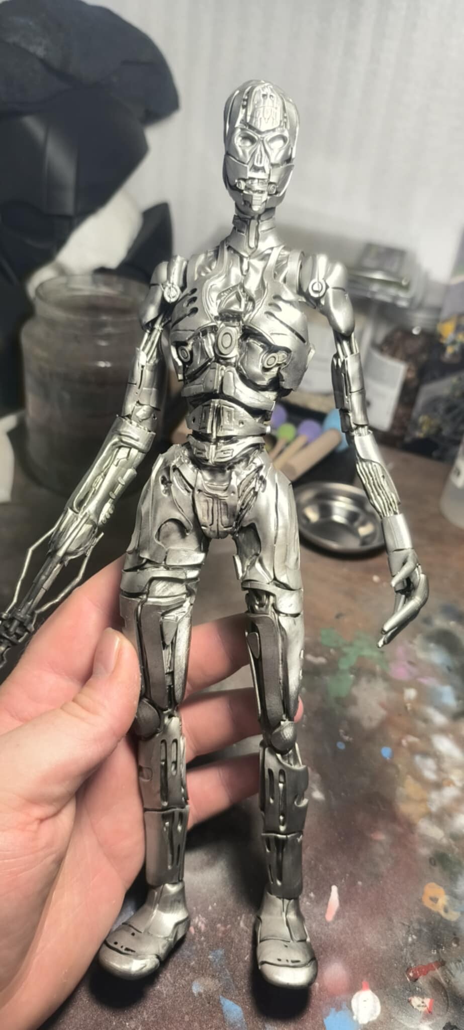 ArtStation - 3D printed Terminatrix T-X by Ing. Karl ArtStudio