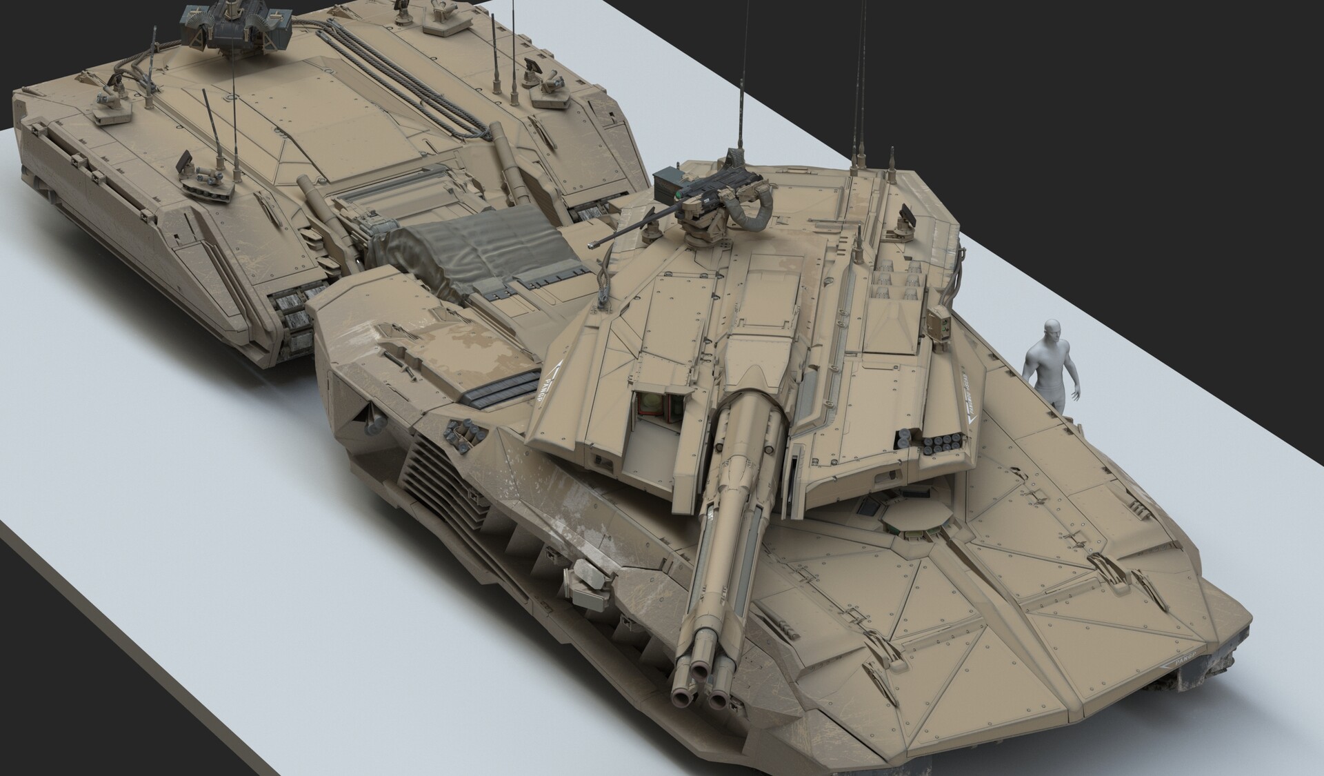 ArtStation - Tank concept design