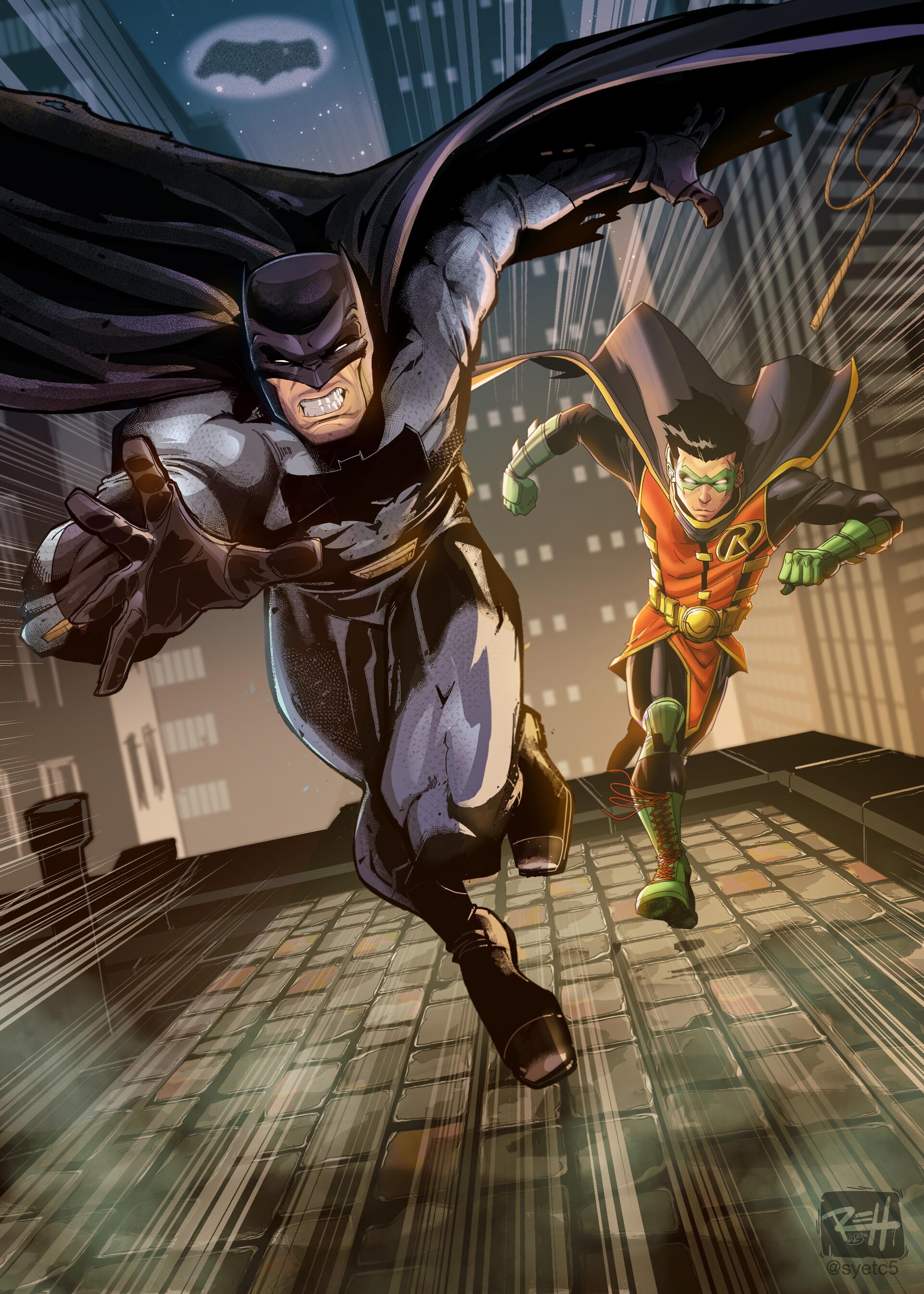 ArtStation - Caped Crusaders