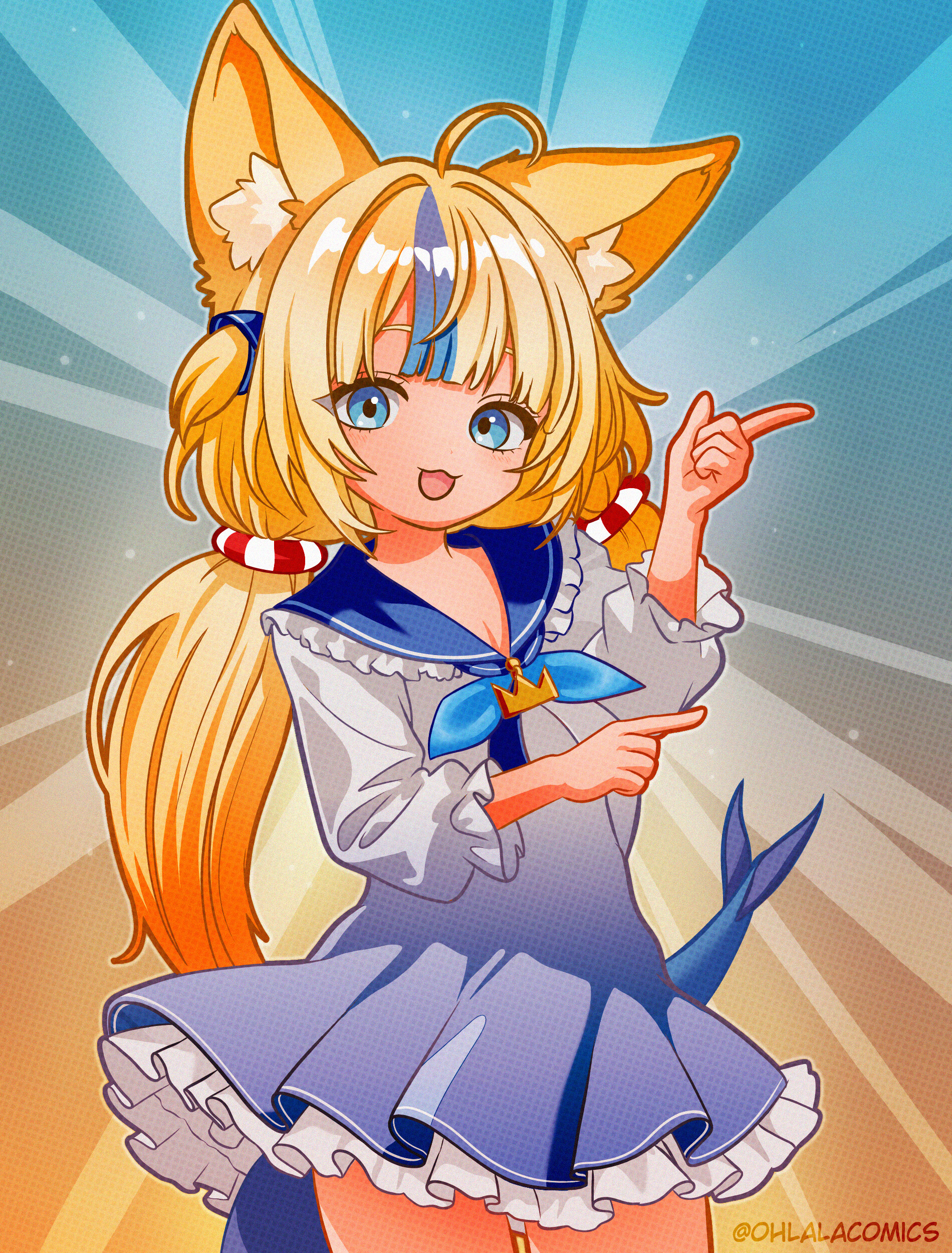 ArtStation - Sameko Saba fanart 😘 #samekosaba #sabart