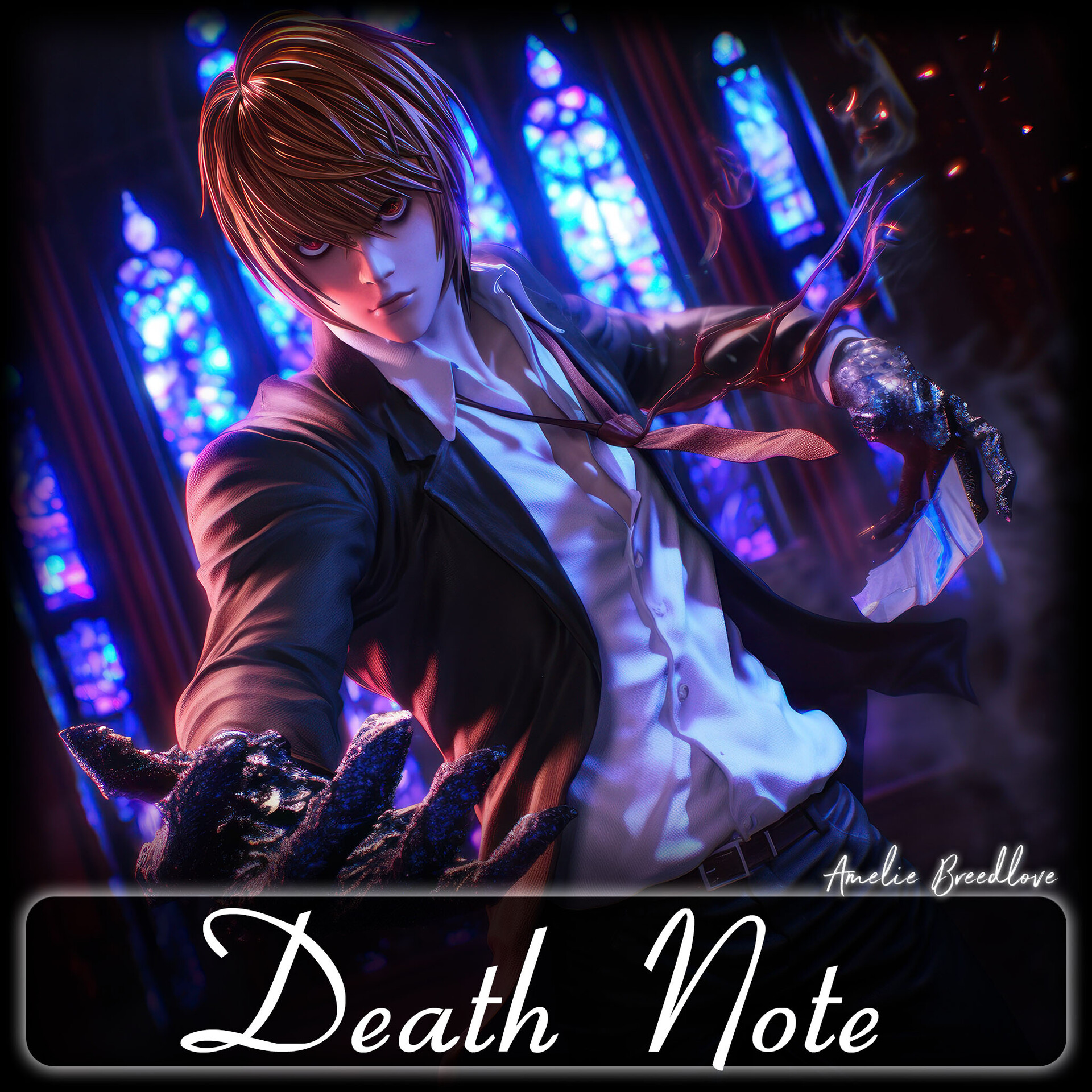 ArtStation - 200 Death Note Character Concept Reference Pack | 4K | v.96