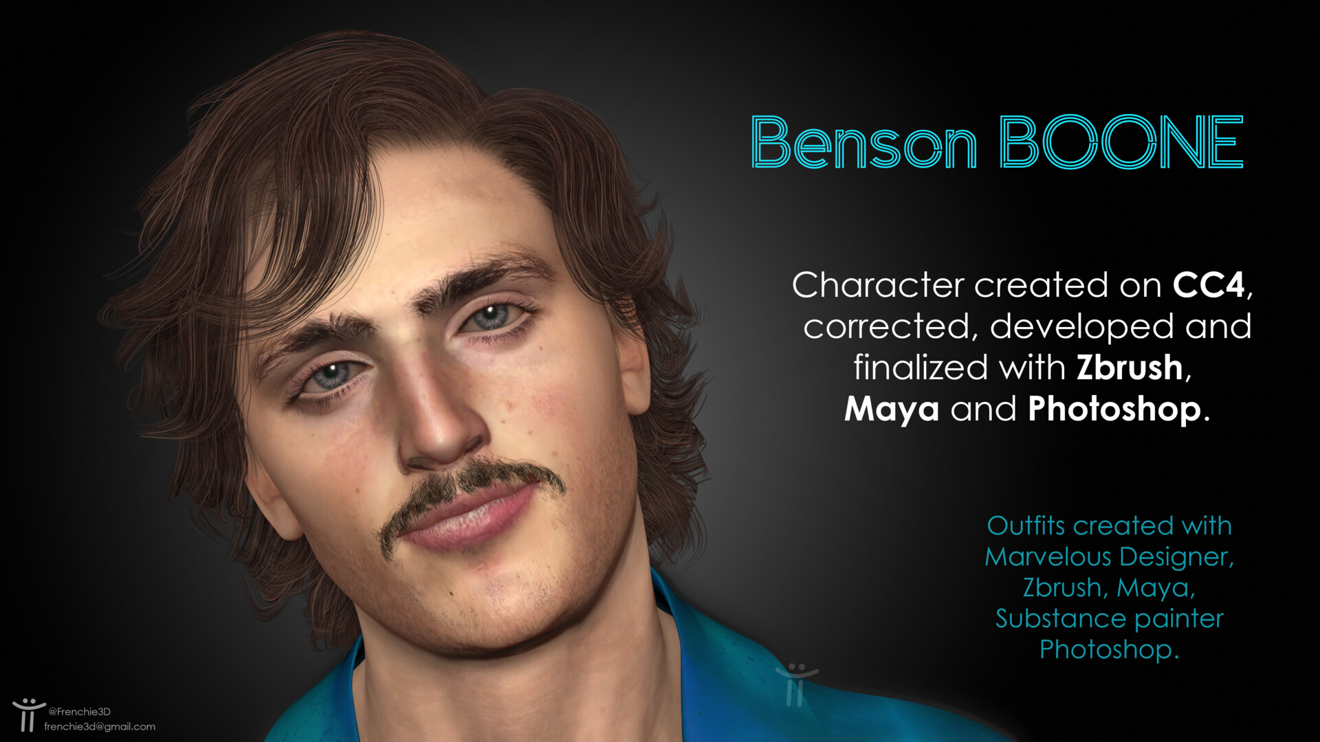 ArtStation - Benson BOONE CC4 Creation