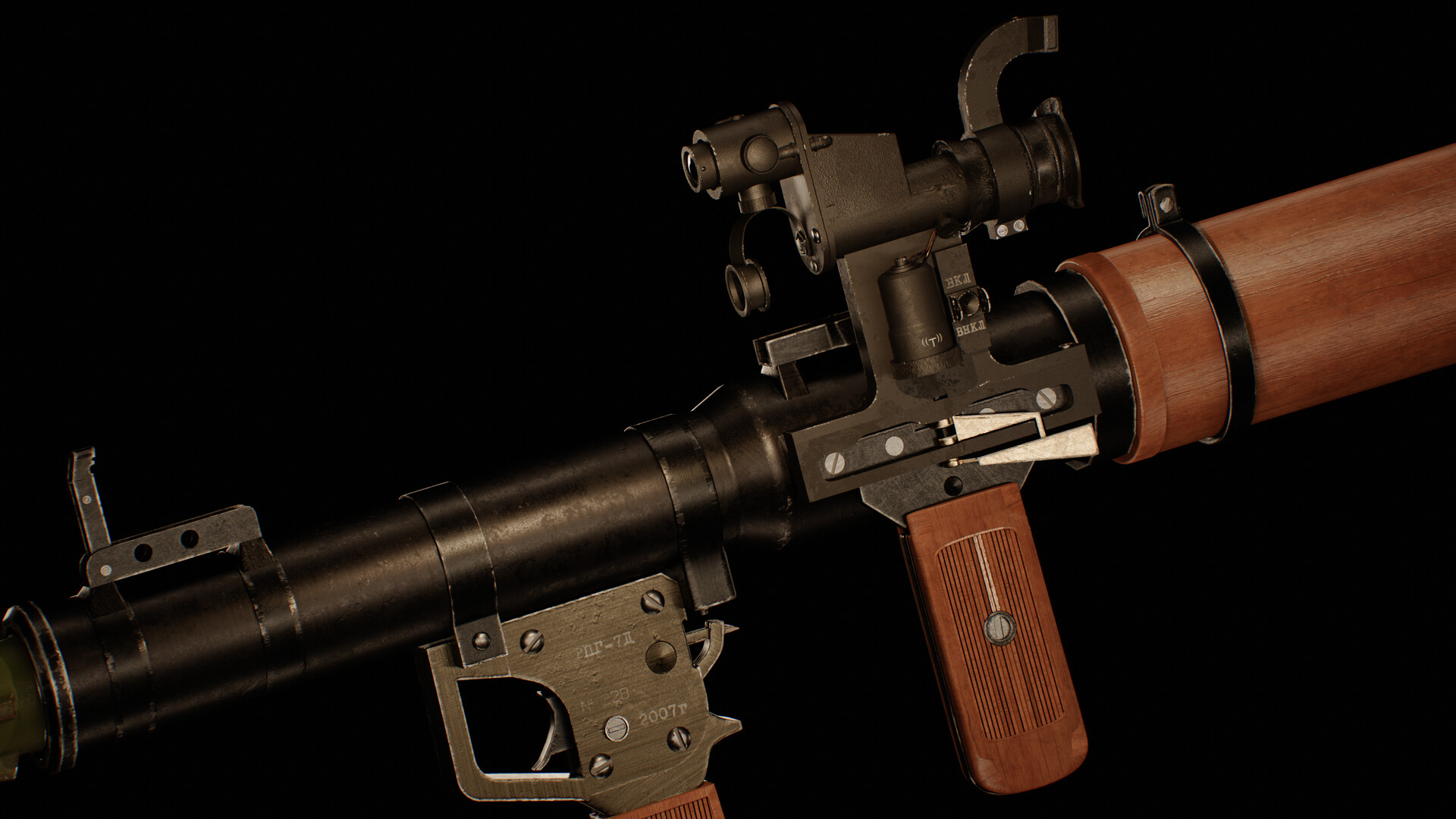 AN[Real] - Game-Ready Weapon RPG-7D