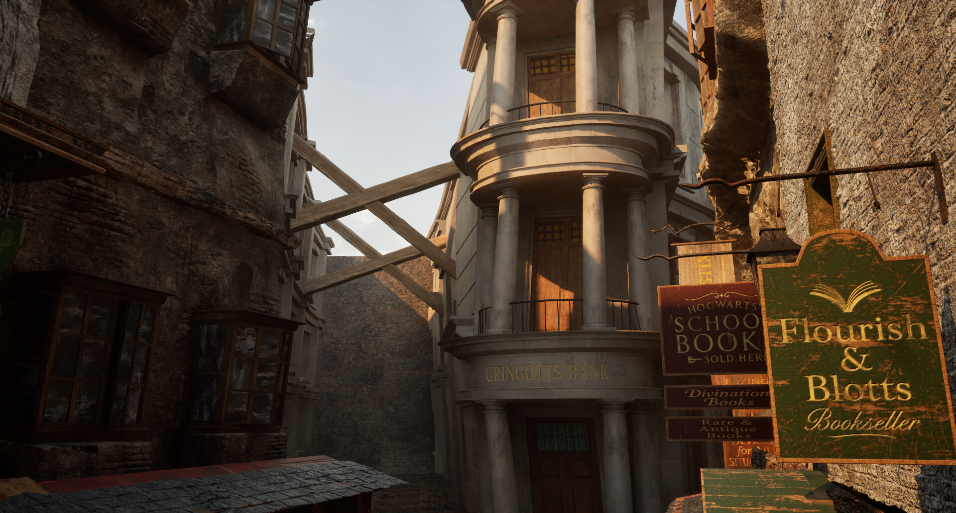 Benoît Le Corre - Diagon Alley in UE5: (Files Coming Soon!)