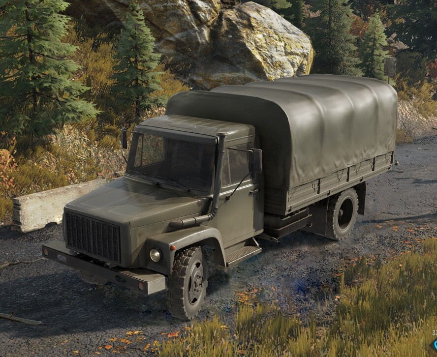 ArtStation - GAZ-3309