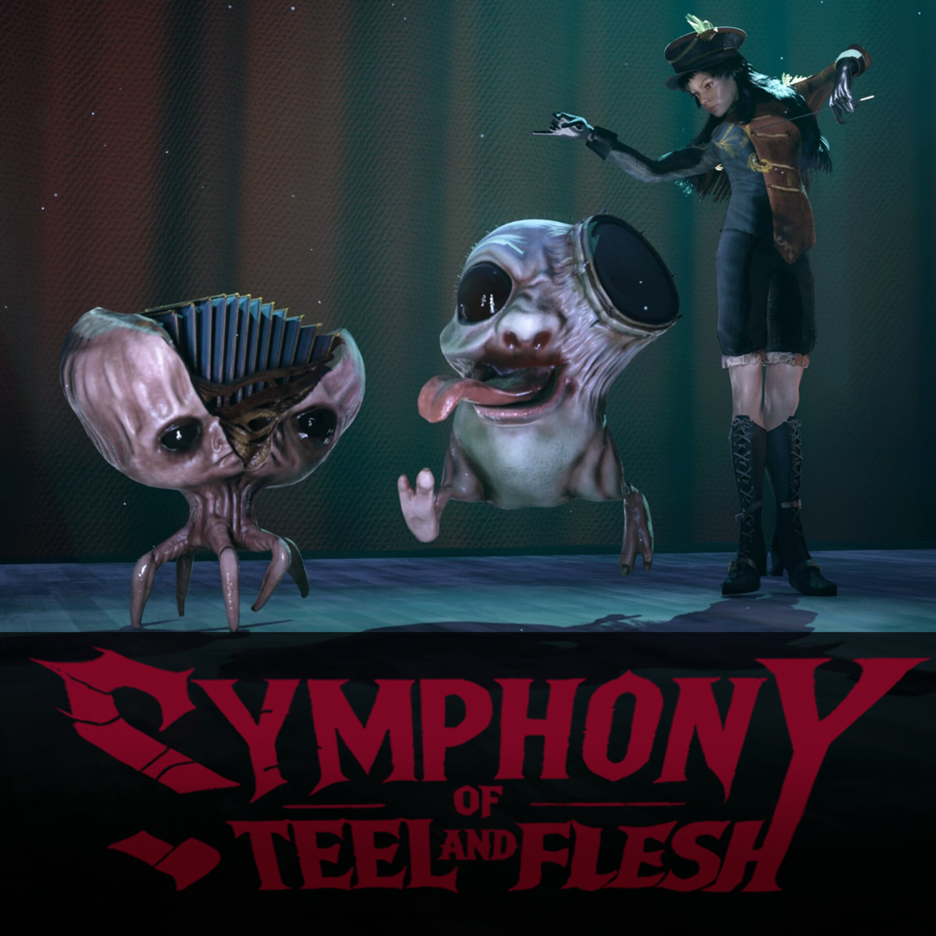 ArtStation - Symphony of Steel and Flesh: Stage Setup