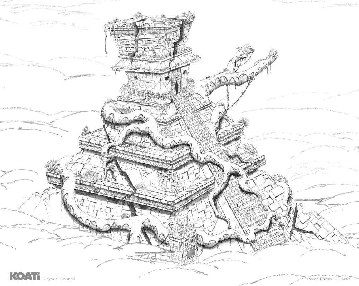 Raven Bazán - Koati movie - Layout