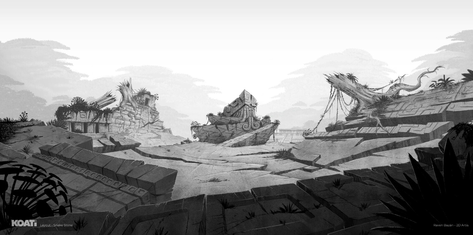 Raven Bazán - Koati movie - Layout