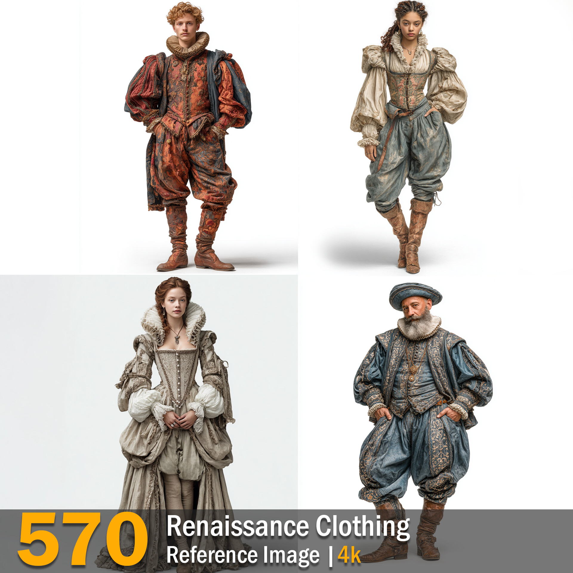 ArtStation - Renaissance Clothing | Reference Images | 4K
