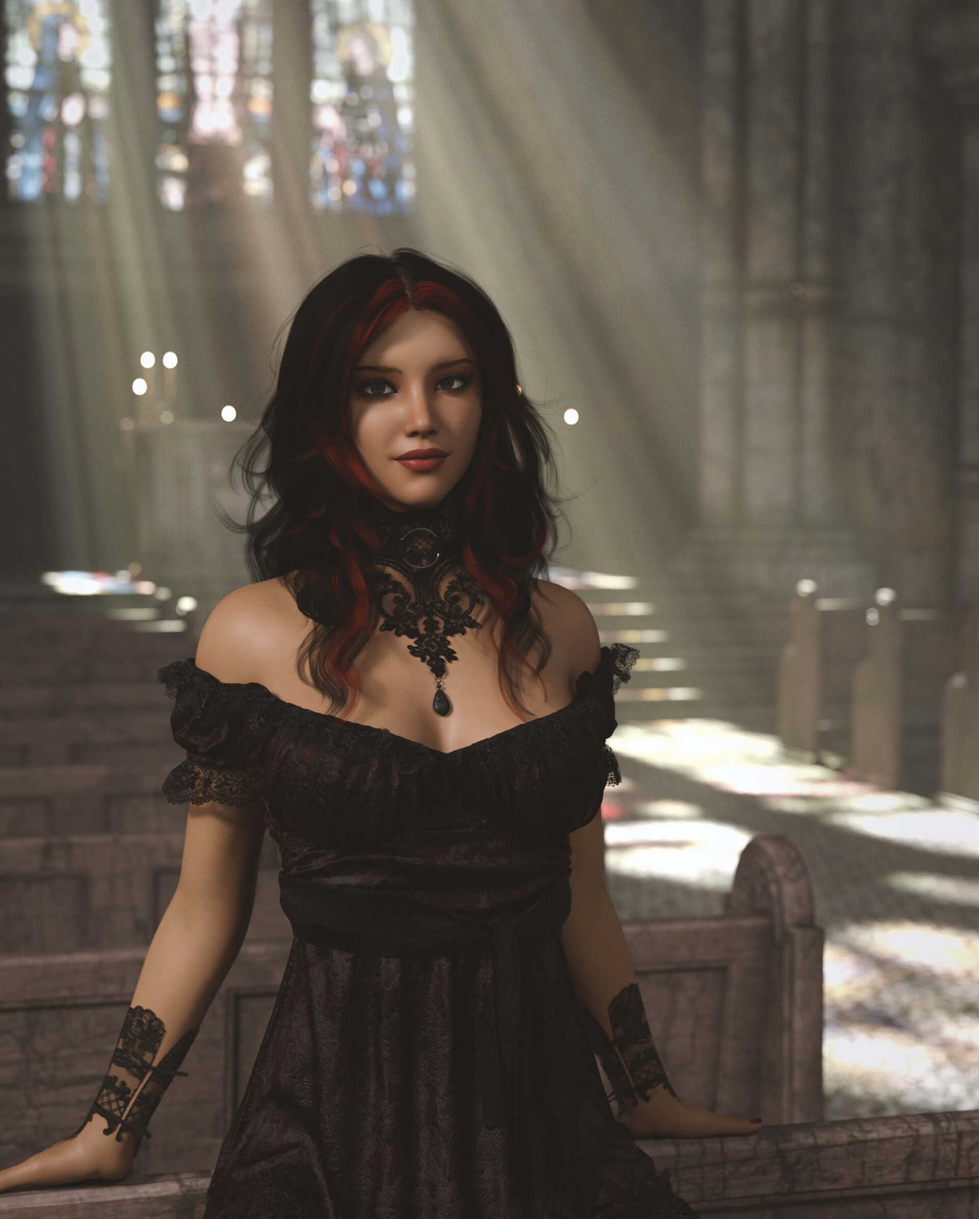 ArtStation - Angelica Church Portrait