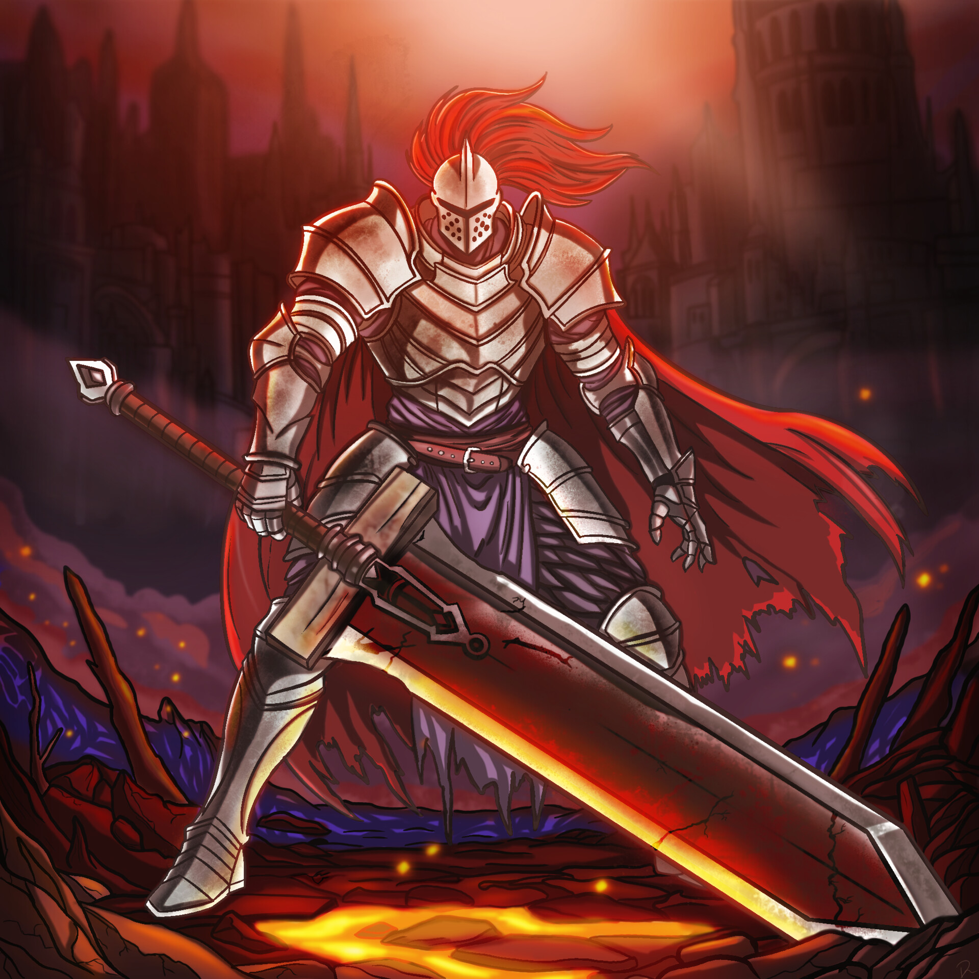 ArtStation - Ser Kael, the Last Warden