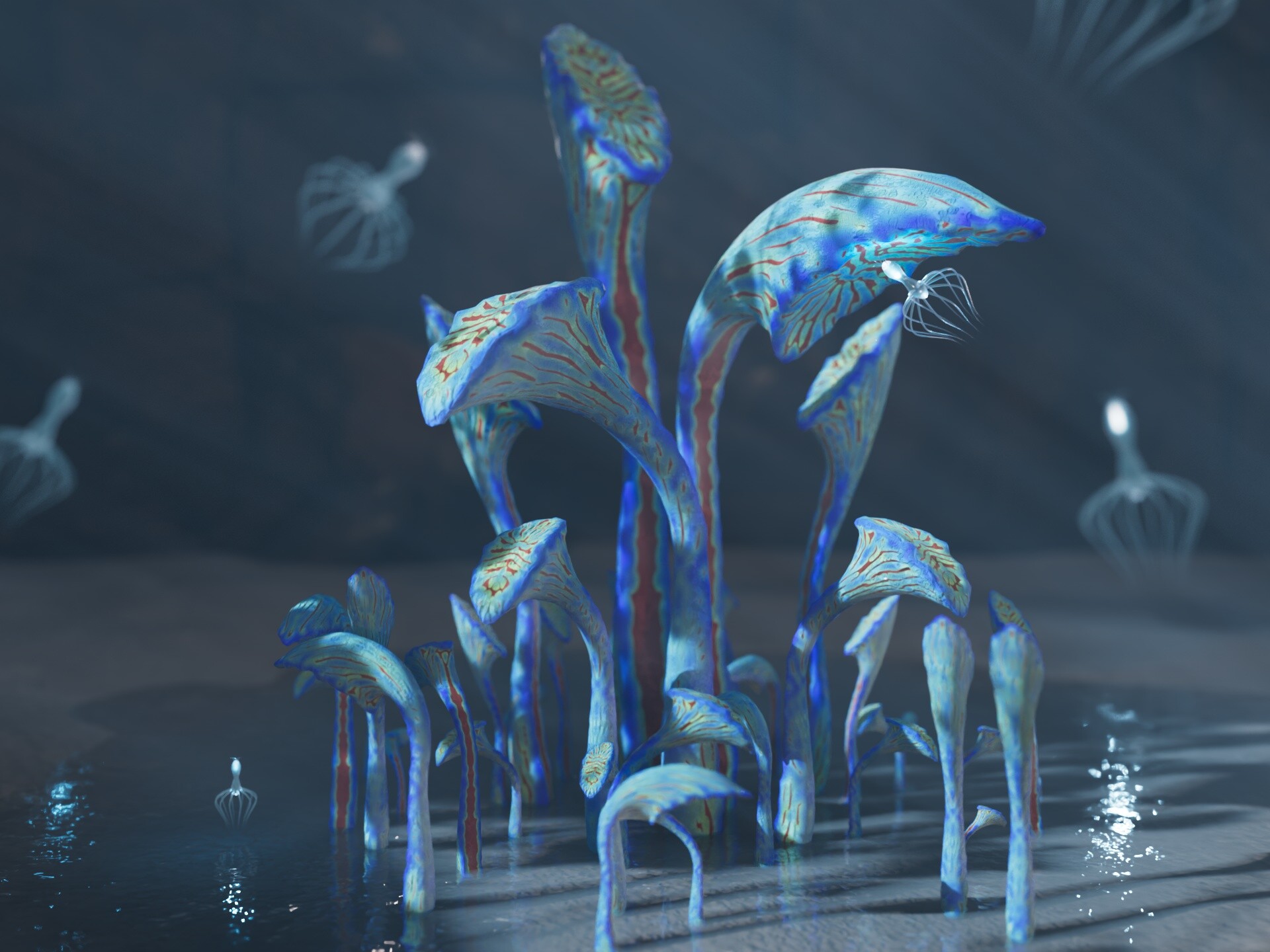 ArtStation - Alien Plants